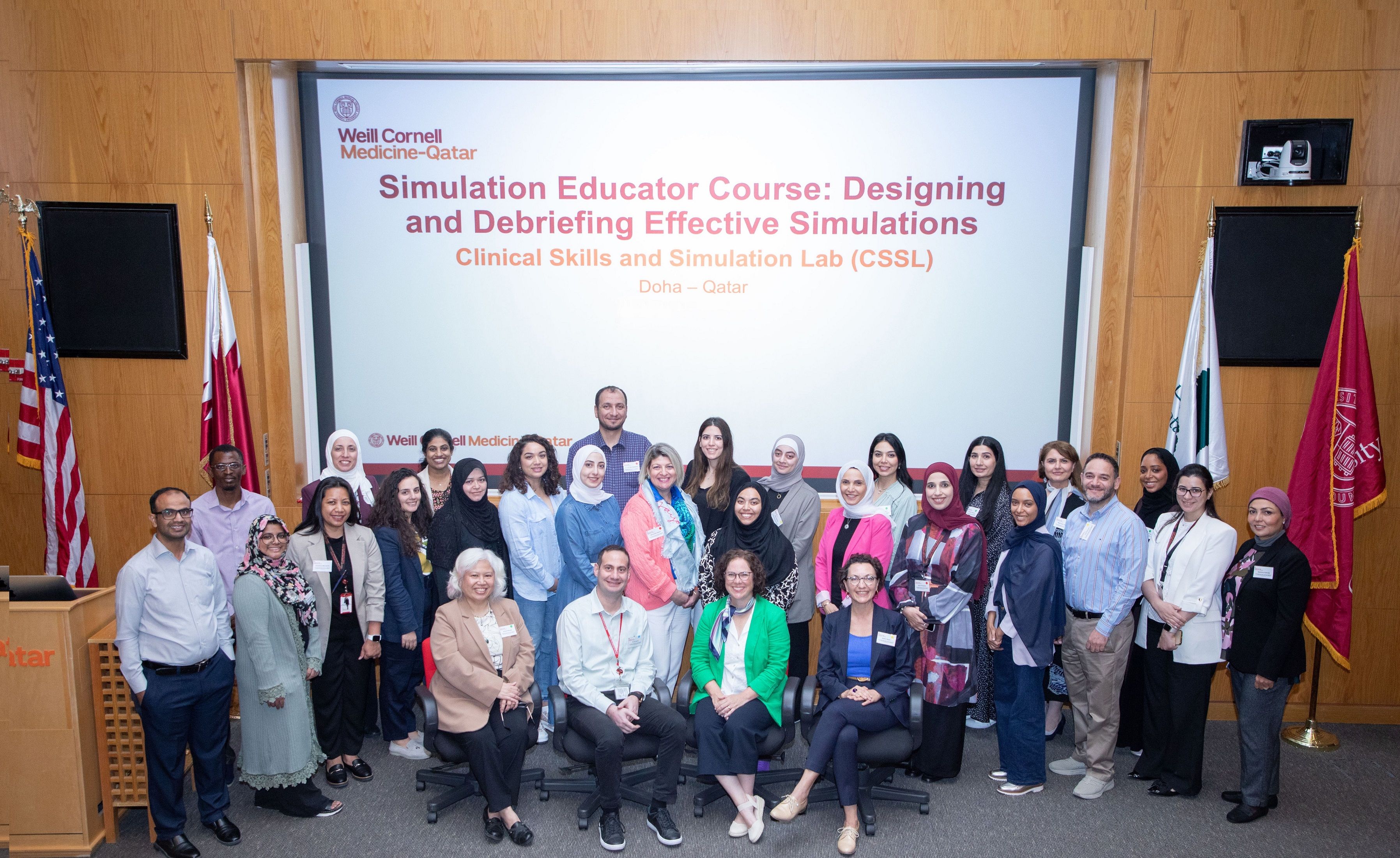WCM-Q hosts fully immersive simulation educator course | Al Bawaba