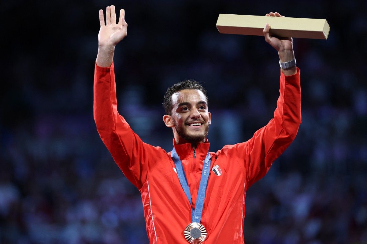 Paris Olympics: Egyptian fencer Mohamed Elsayed wins bronze