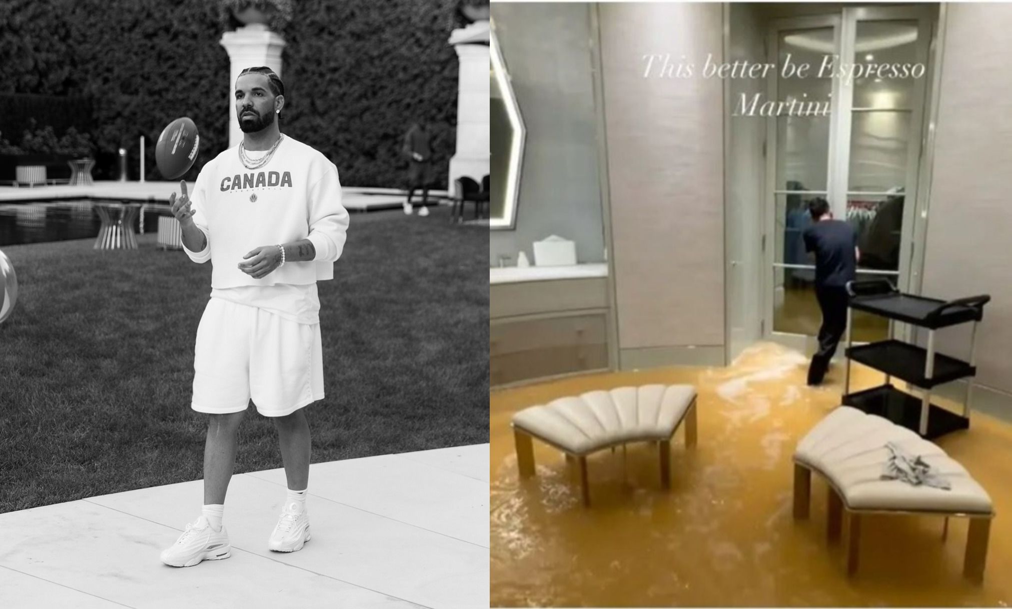 Drake shares video of flooded Toronto home amid severe rainfall and ...