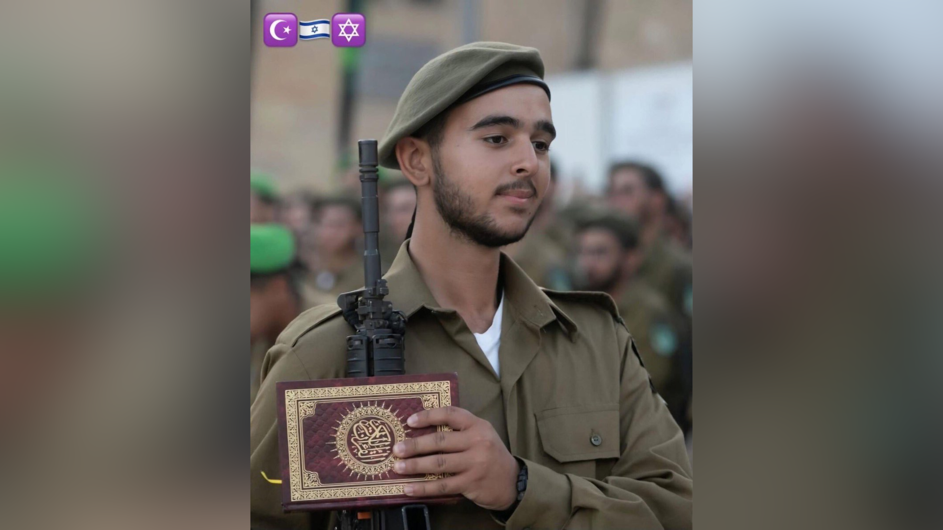 Muslim Israeli soldier joins IDF, slammed for holding Quran with left ...