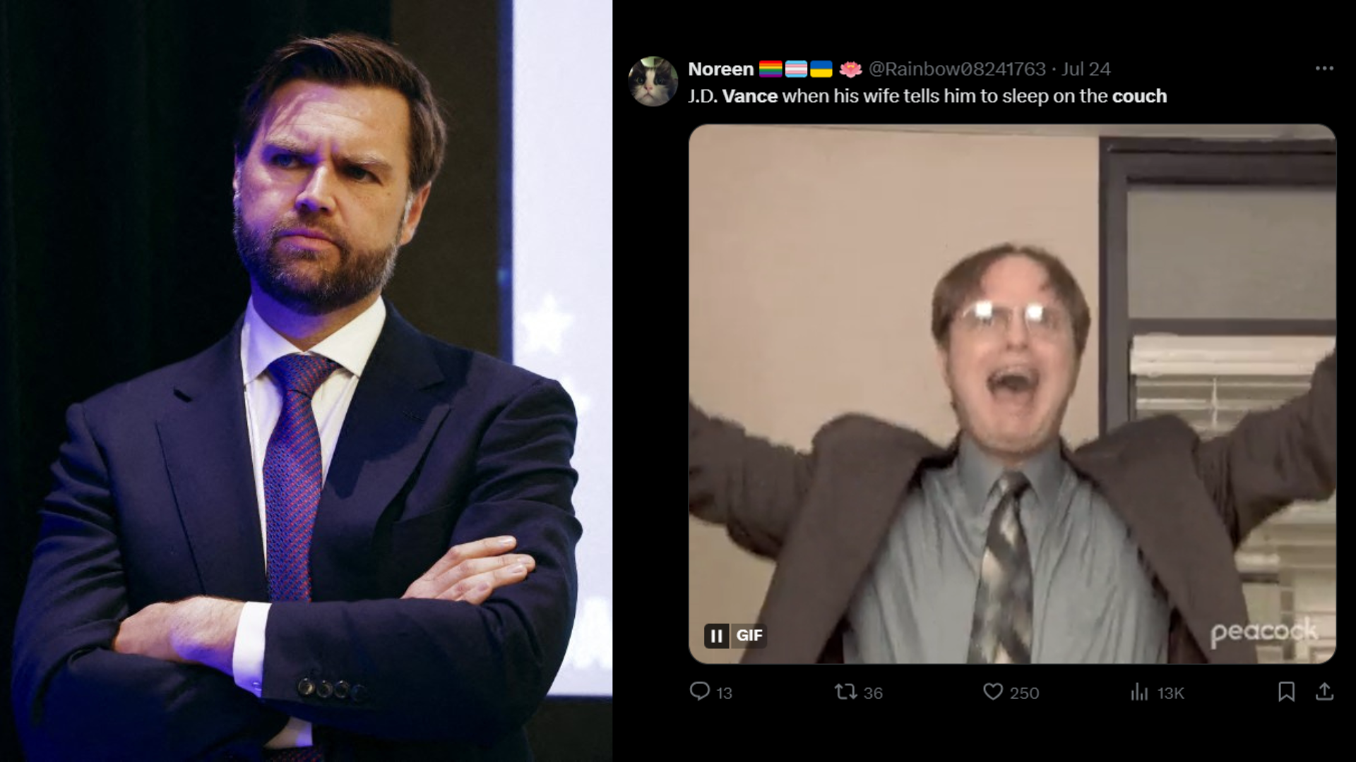 Did JD Vance have sex with a couch? Trump VP rumors spark debate | Al ...