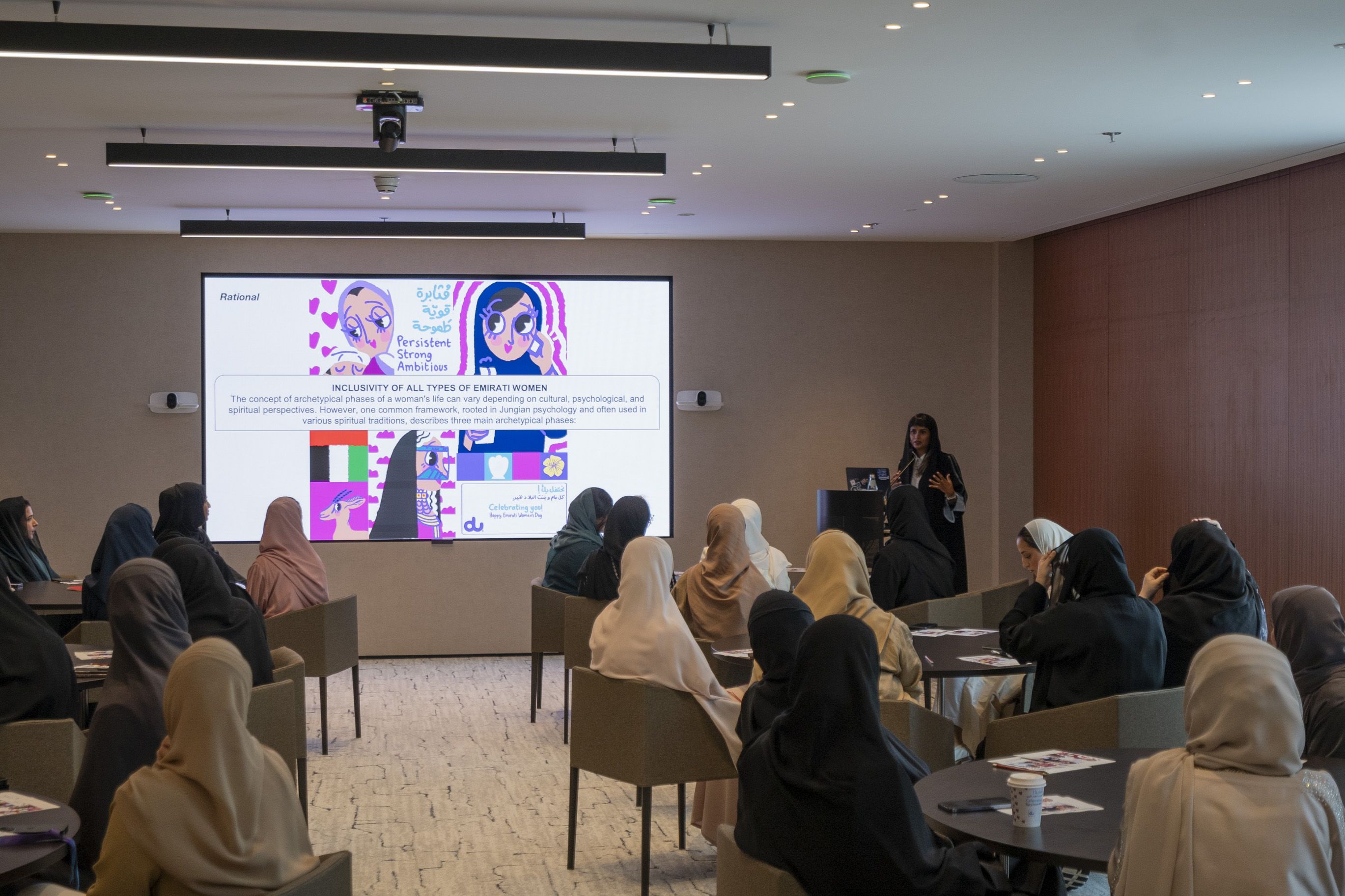 du champions female leadership with Emirati Women’s Day celebration ...
