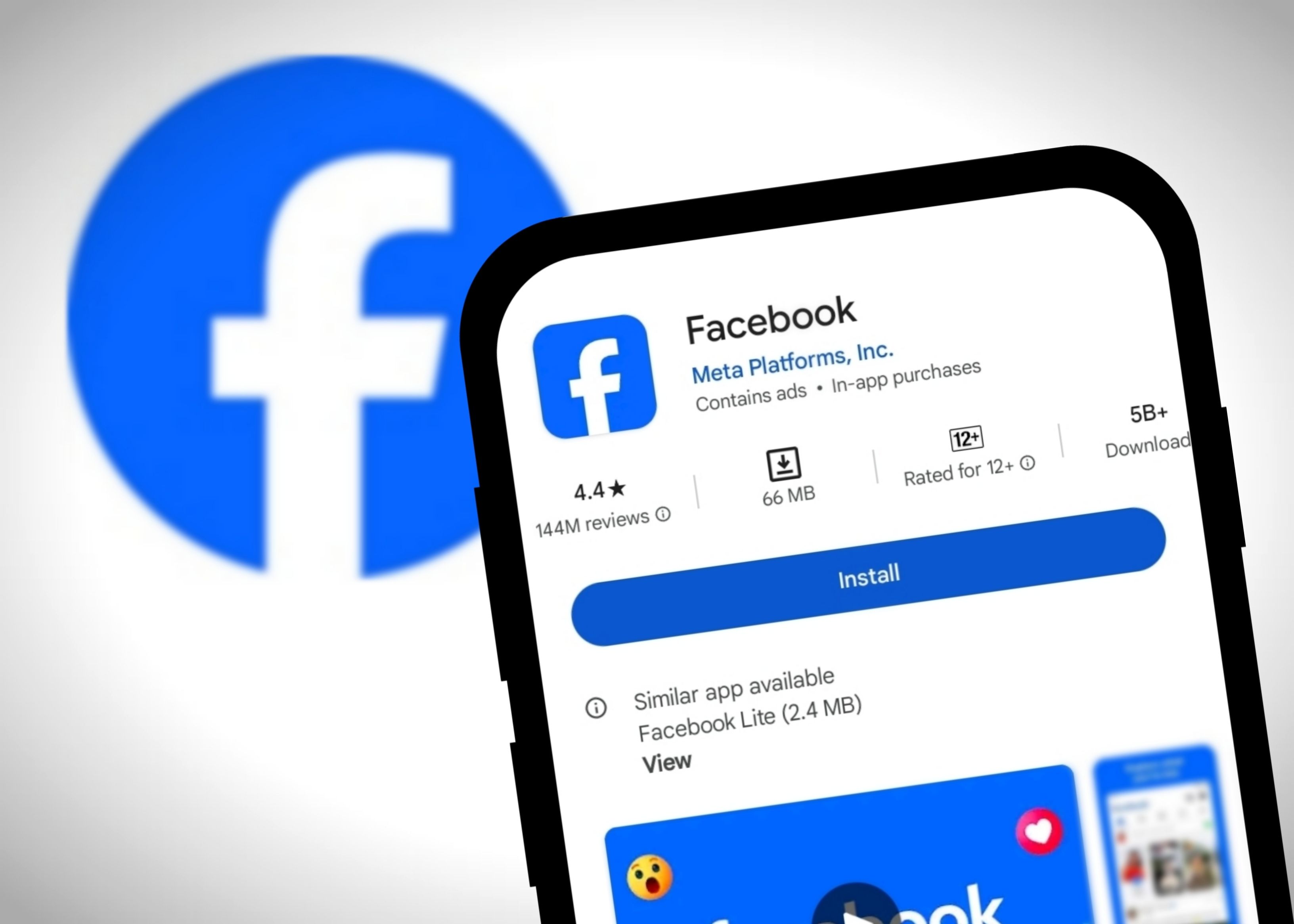 Facebook logo goes all black, is it a technical issue? | Al Bawaba