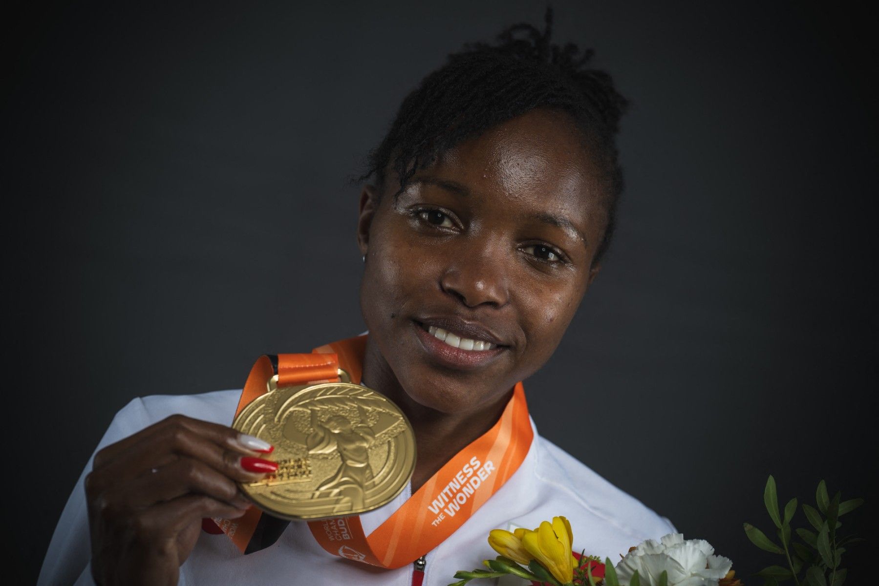 Bahrain's Winfred Yavi wins 3000m steeplechase with an Olympic record