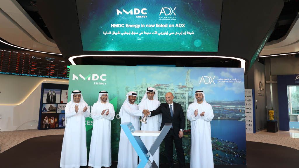 Abu Dhabi Securities Exchange (ADX) welcomes the listing of NMDC Energy ...