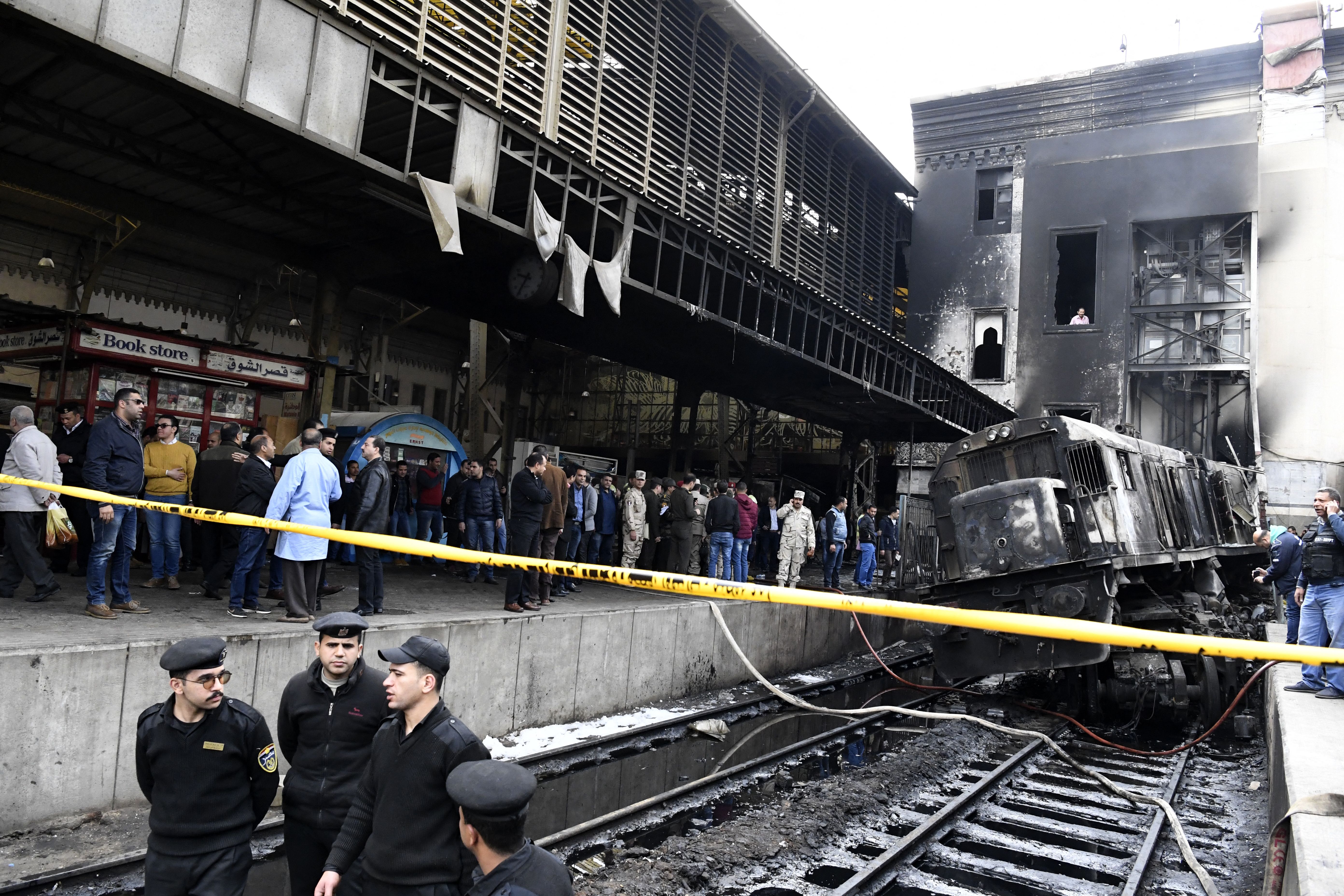 Dozens injured in a train collision in Minya, Egypt | Al Bawaba