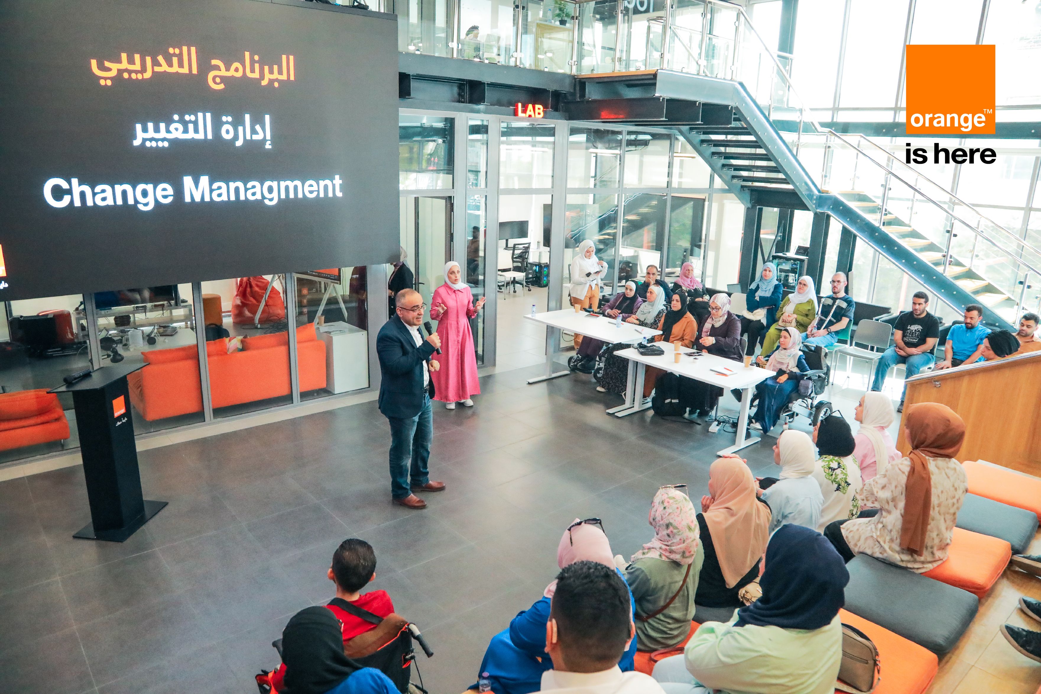 Orange Jordan Hosts Training to Enhance Capabilities of Persons with ...
