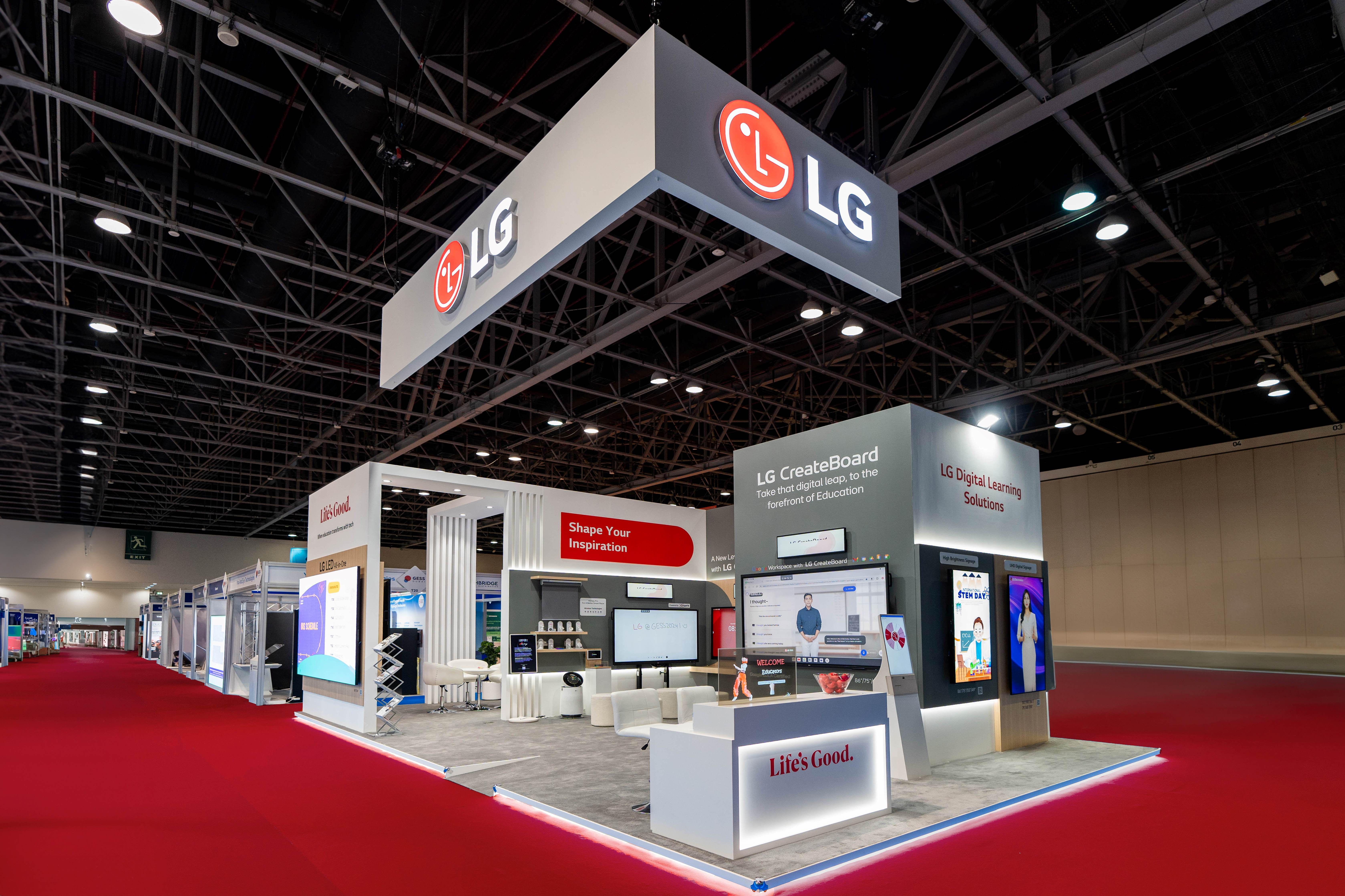 LG IMPRESSES AT GESS DUBAI WITH LG CREATEBOARD AND INNOVATIVE DISPLAY ...
