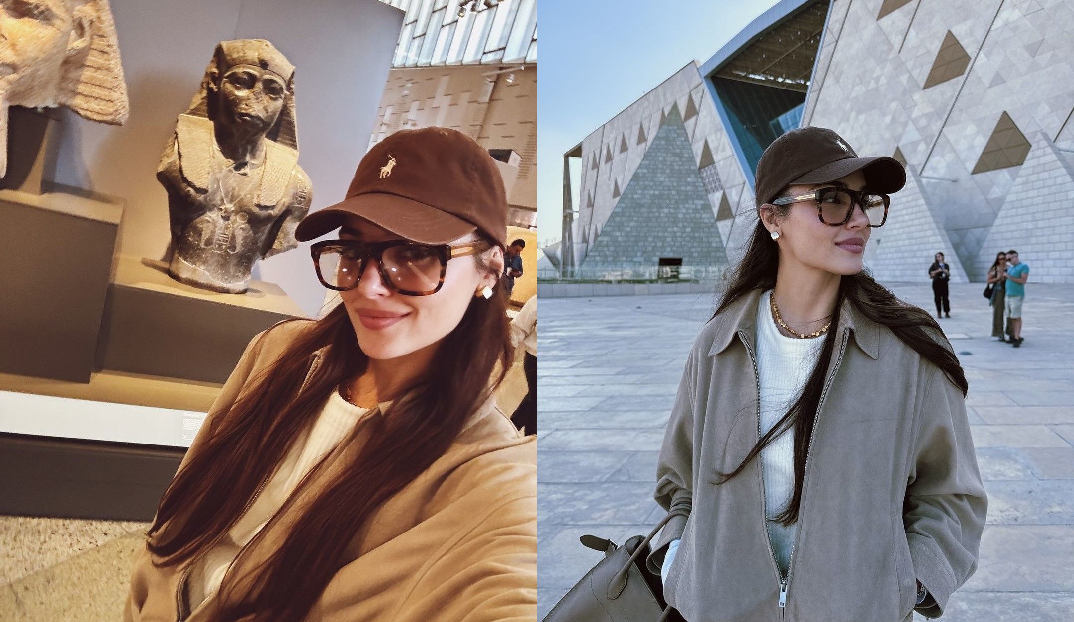 Hande Erçel starts birthday celebration early in Egypt with Hakan ...