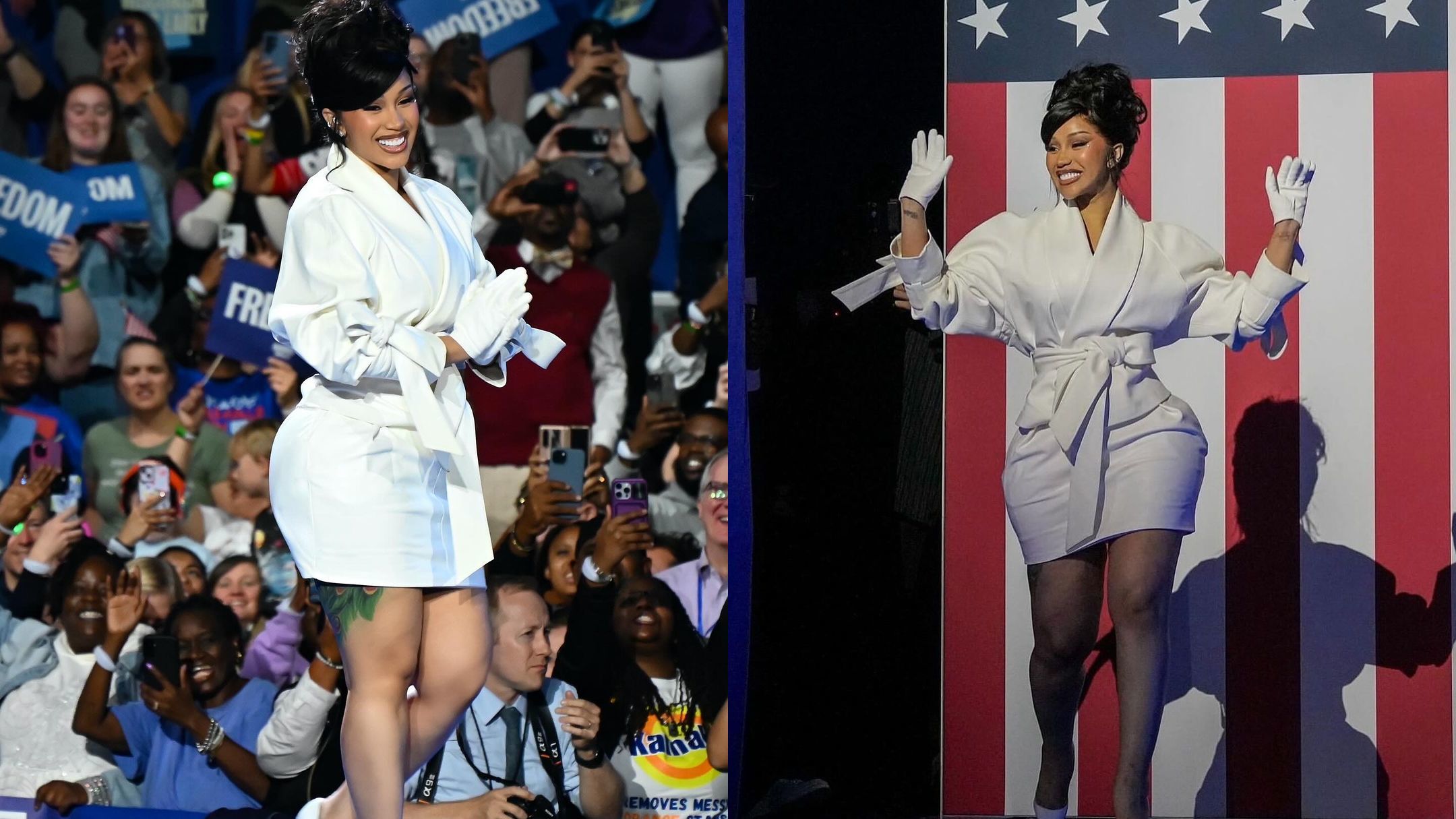 Cardi B deleted election night video her message for states that voted ...