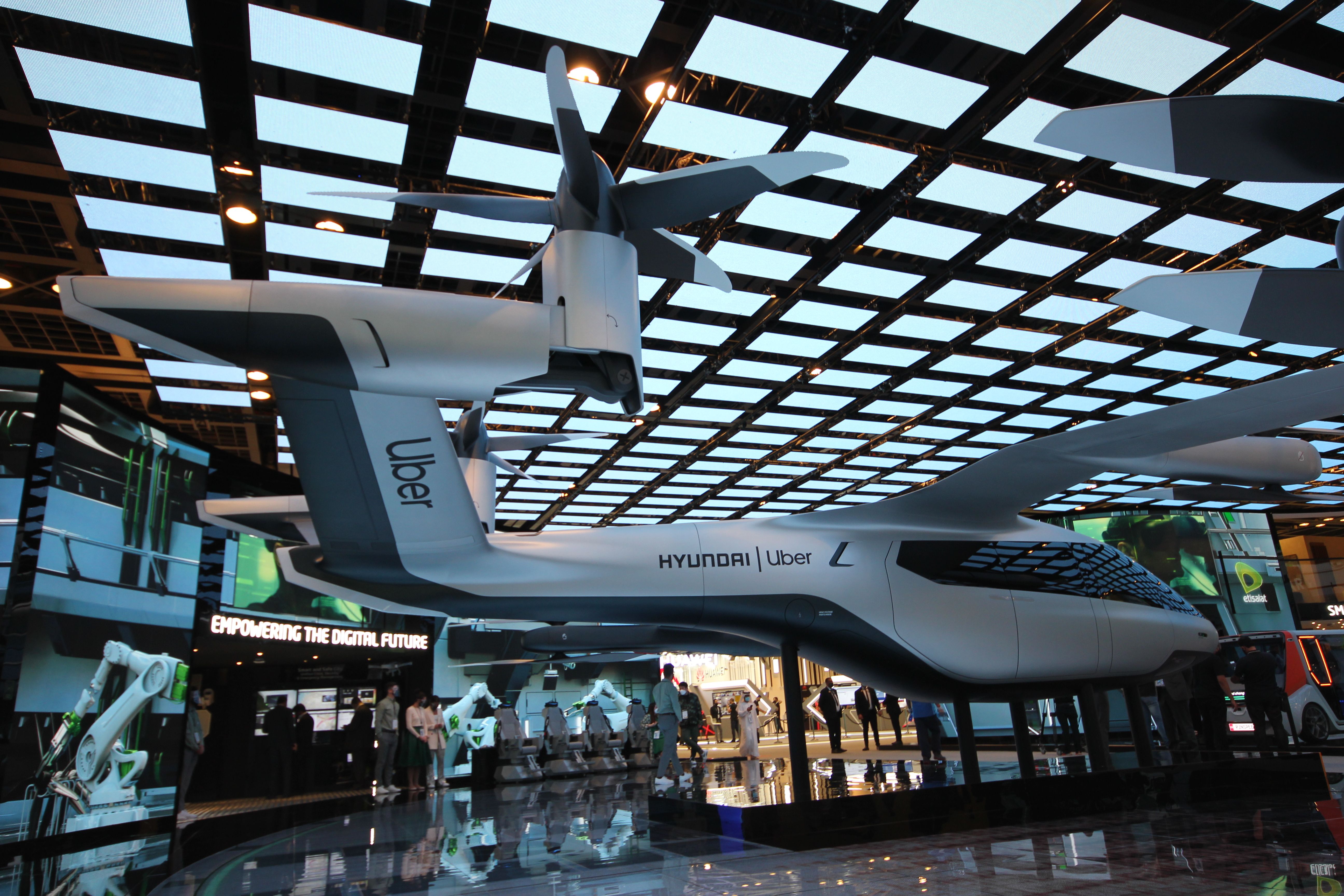 Dubai starts building first air taxi station | Al Bawaba