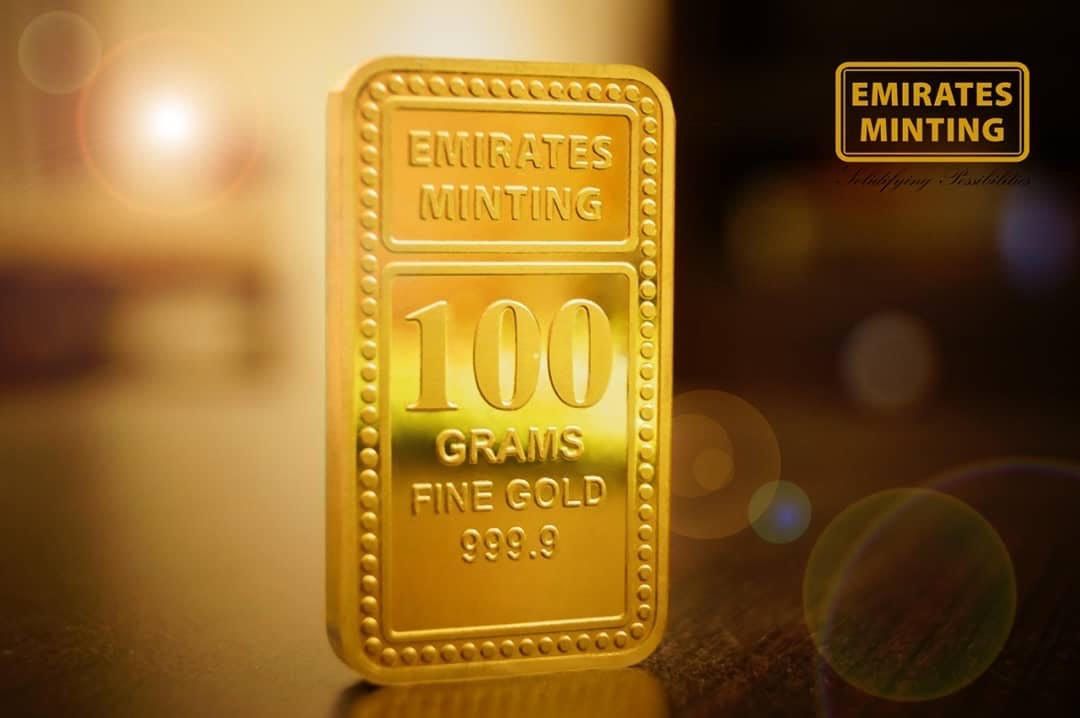 Emirates Minting produces world’s largest gold bar, worth $25.755M | Al ...