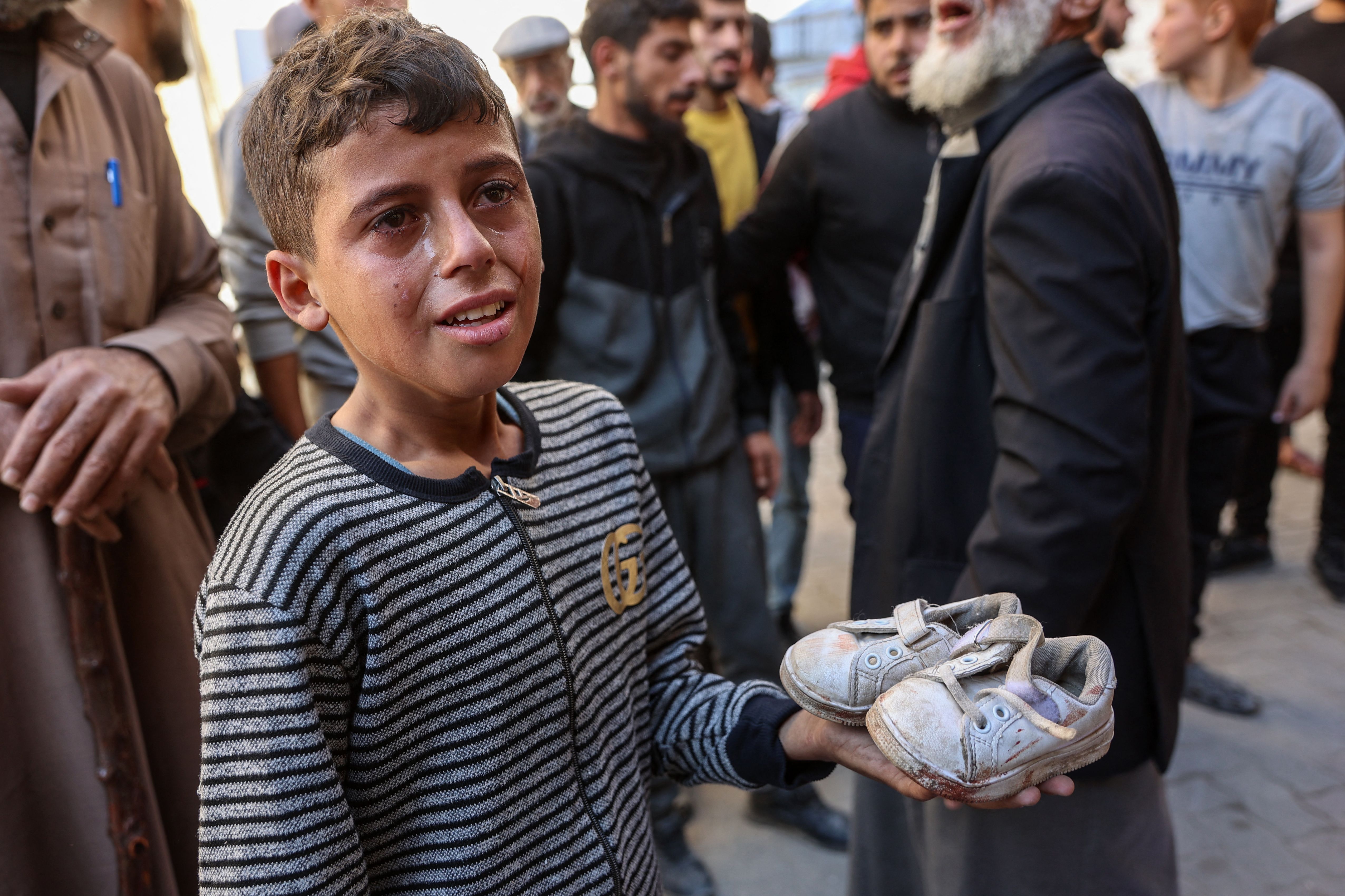 Gaza suffers as cold wave claims infant lives amid Israeli bombing of ...