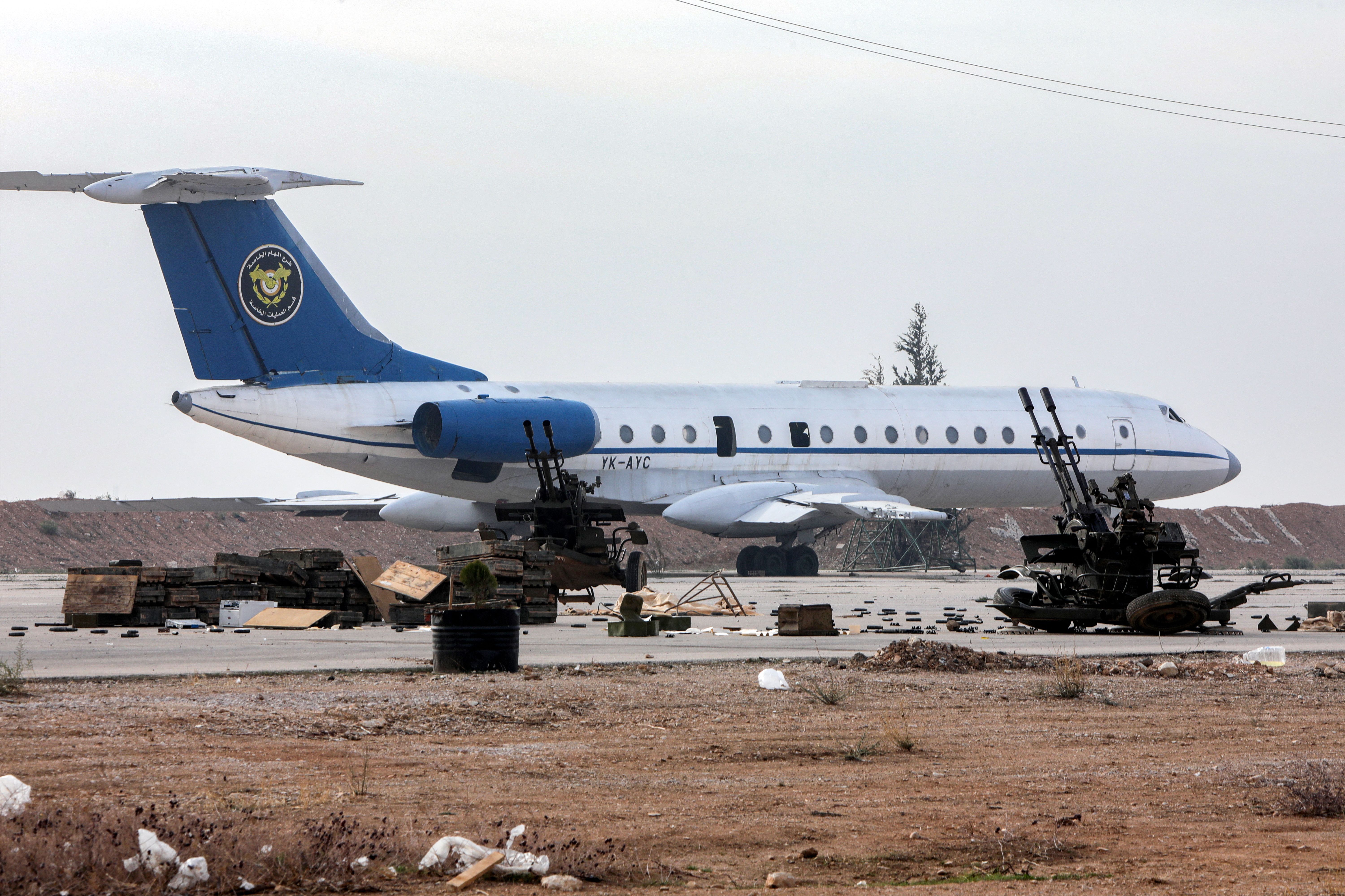 Russian cargo plane leaves Syria for Libya | Al Bawaba