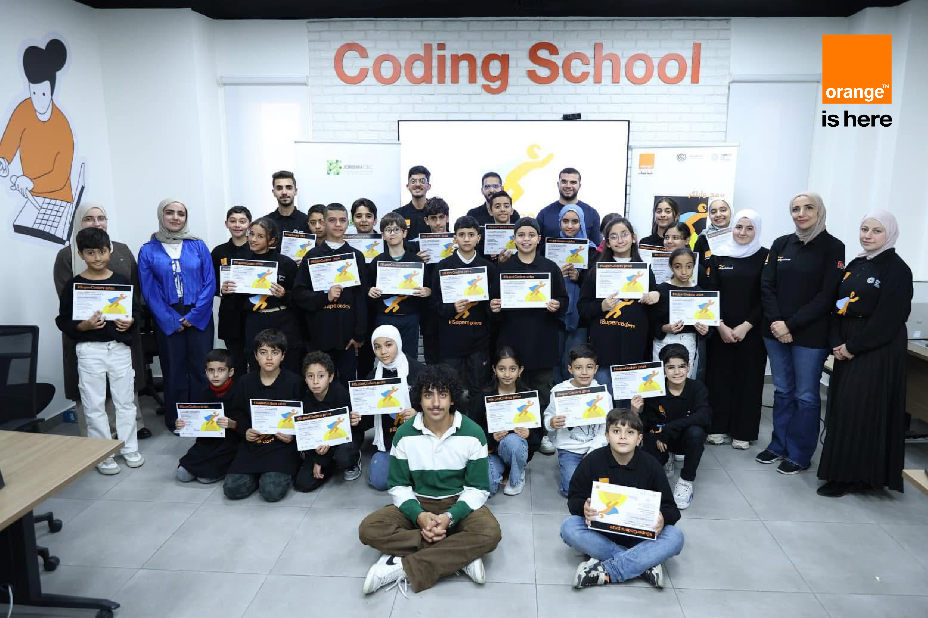 Orange Jordan Conducts Workshop at Coding School to Enrich Children’s ...
