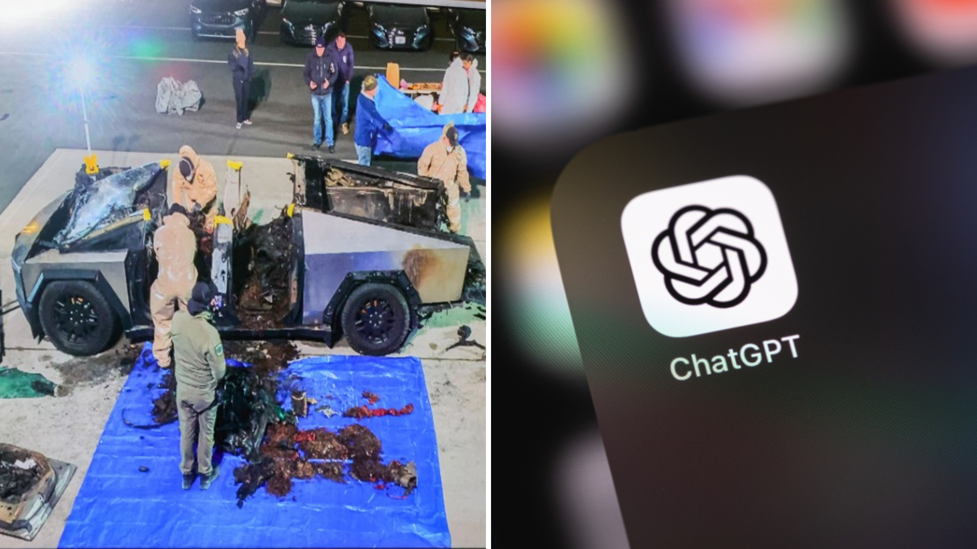 Man behind Tesla Cybertruck explosion used Chat GPT to plan attack | Al ...
