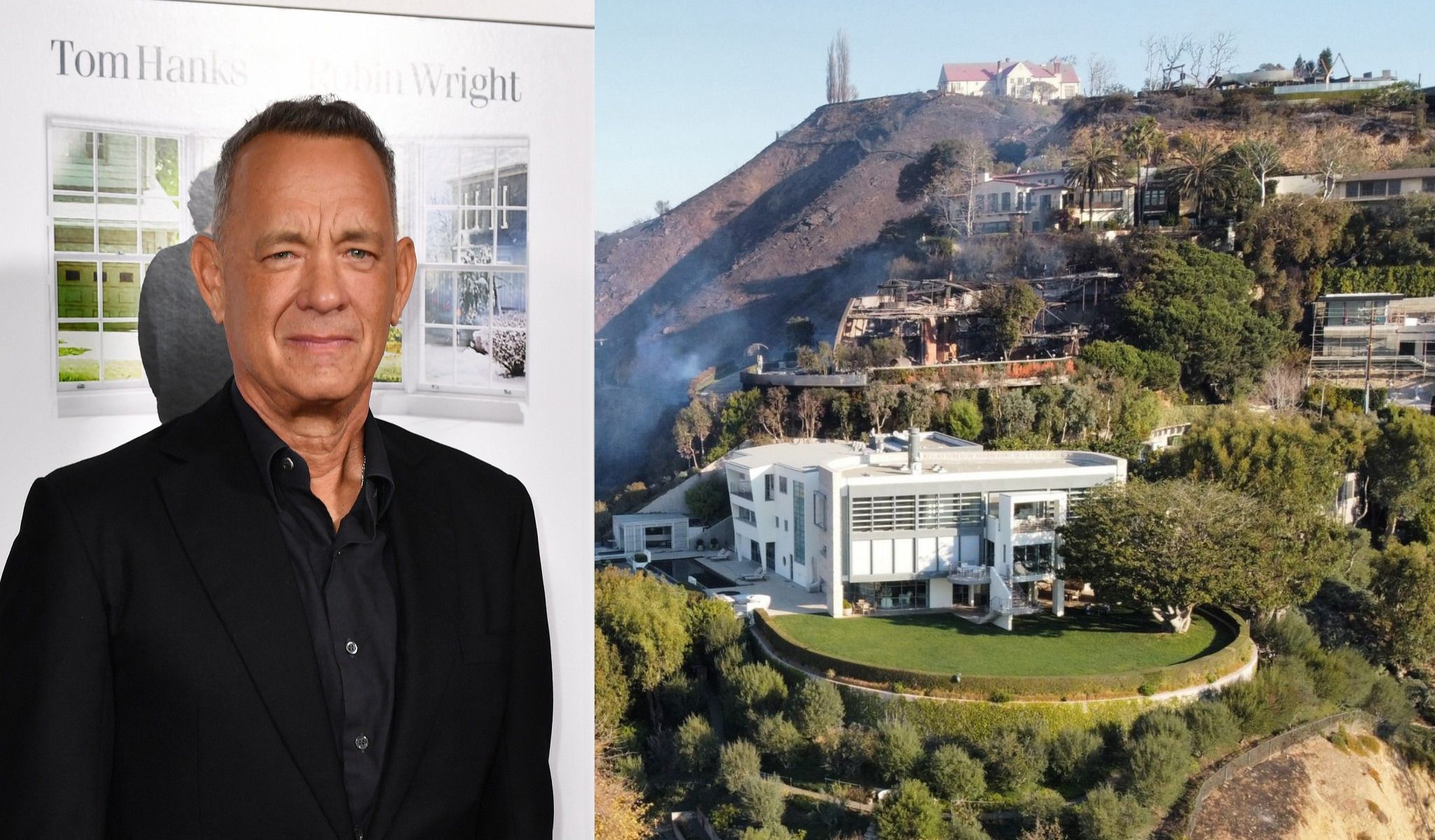 Tom Hanks ’ Pacific Palisades home escapes devastating wildfire amid LA ...