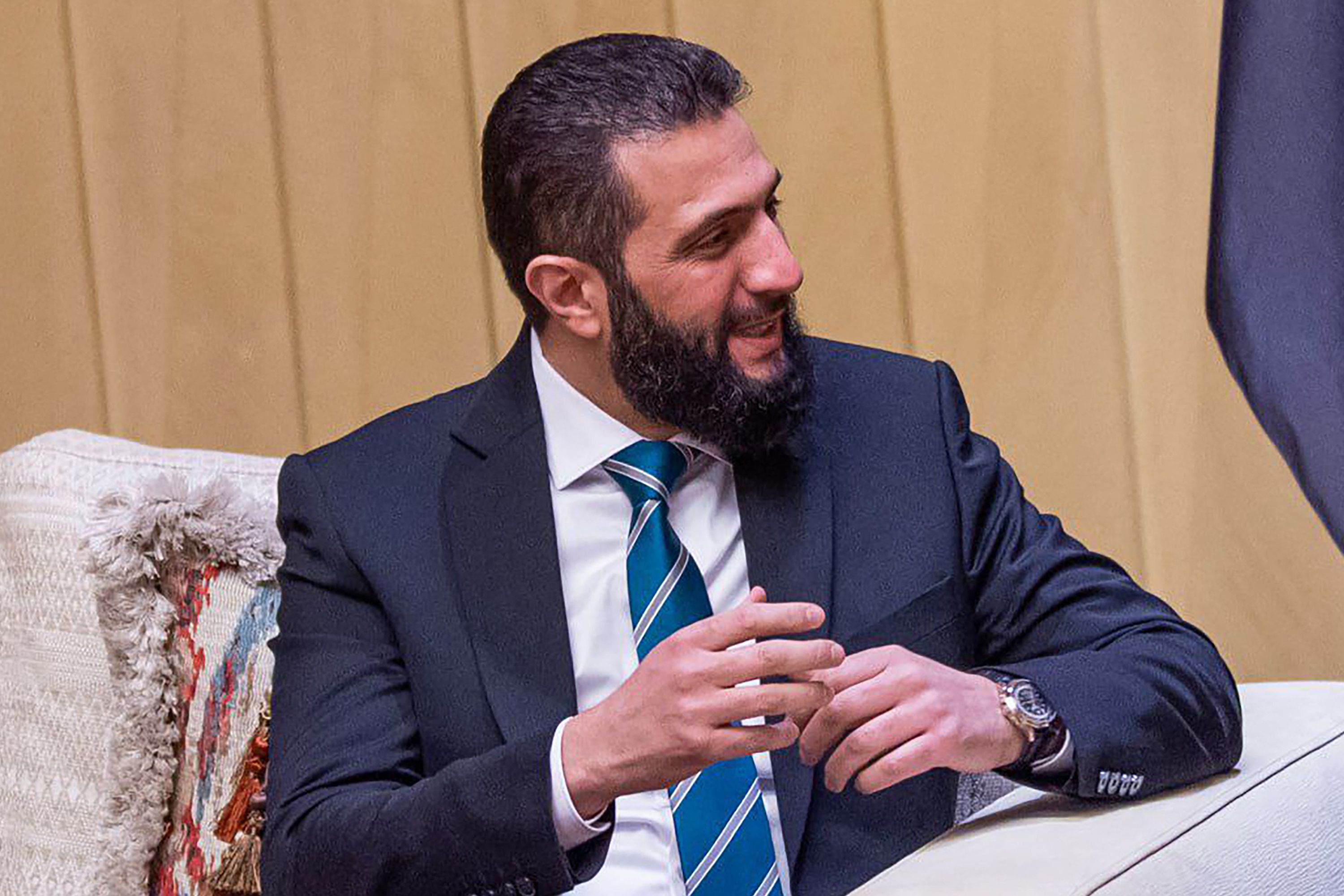 Ahmed al-Sharaa's Patek Philippe watch grabs attention, here's its price | Al Bawaba