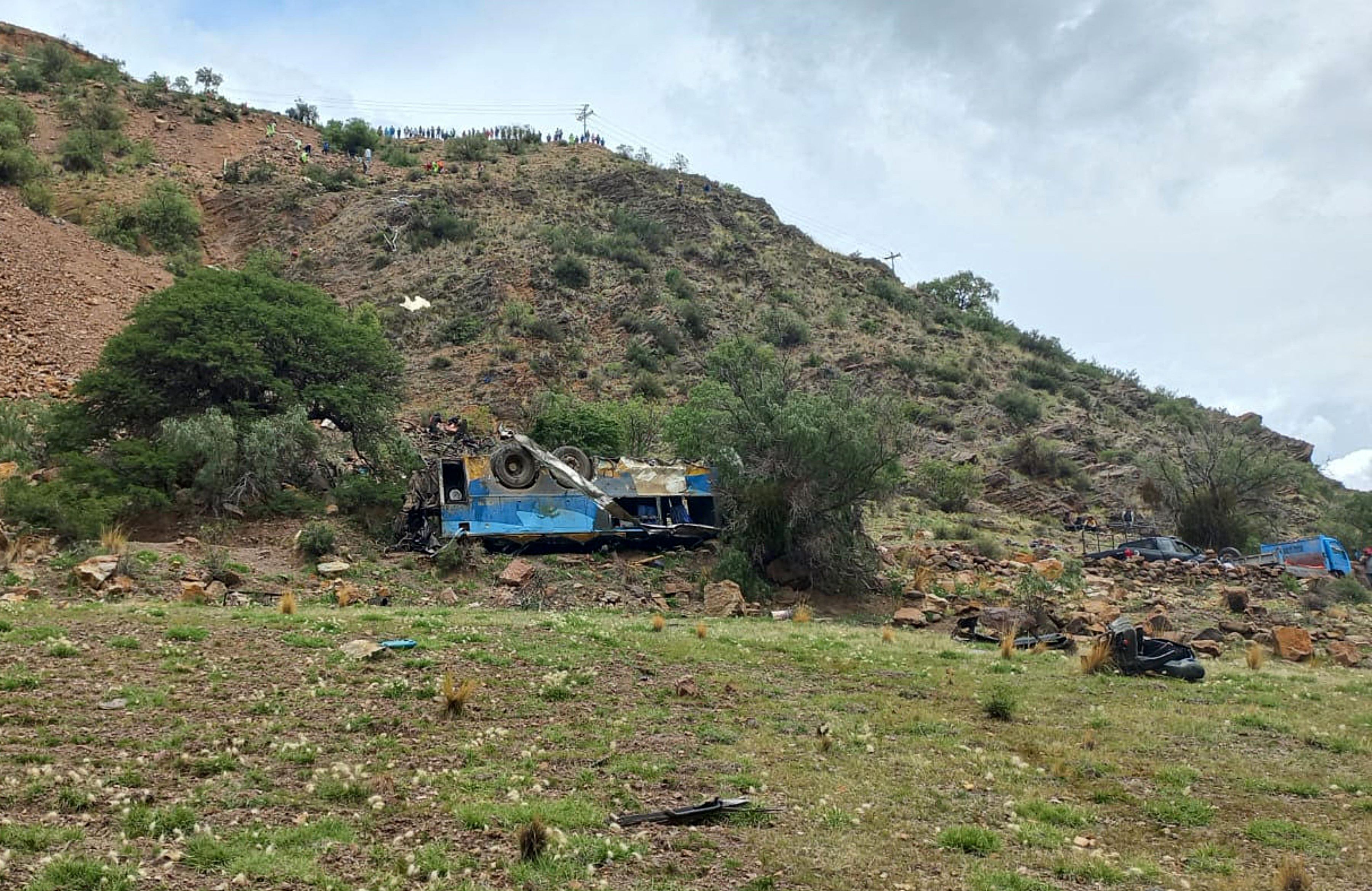 Bolivia bus crash kills at least 30 | Al Bawaba