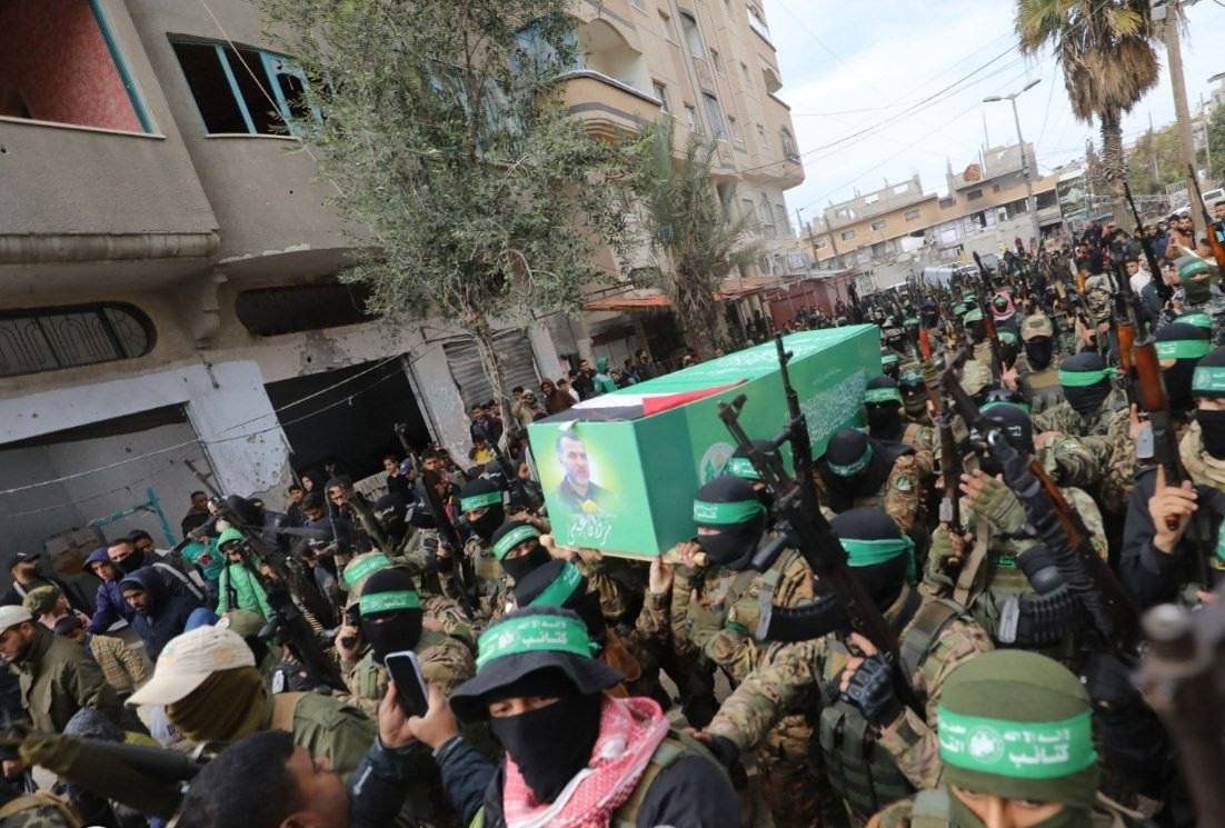Mass funeral held for Marwan Issa in Gaza amid public and military ...