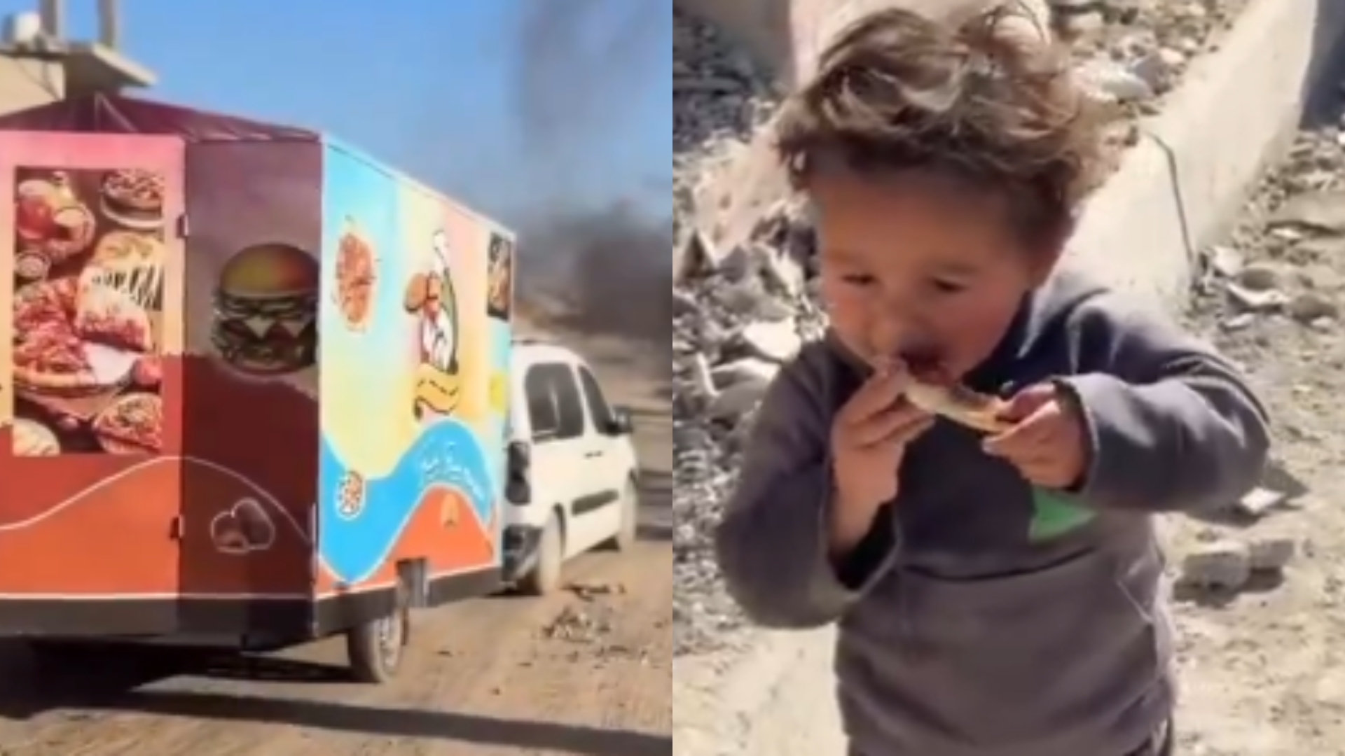 Gaza pizza food truck delivers hope across the rubble | Al Bawaba
