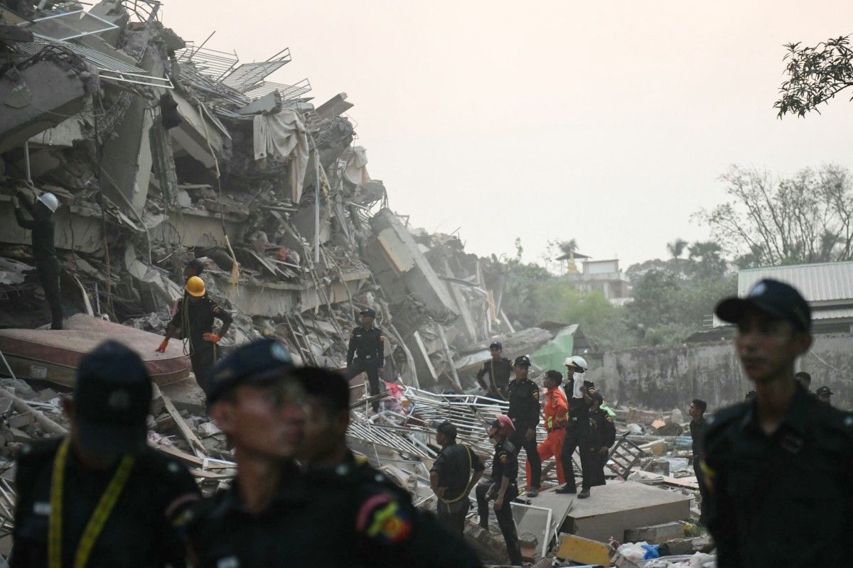 Myanmar earthquake's death toll jumps to over 1,600 | Al Bawaba