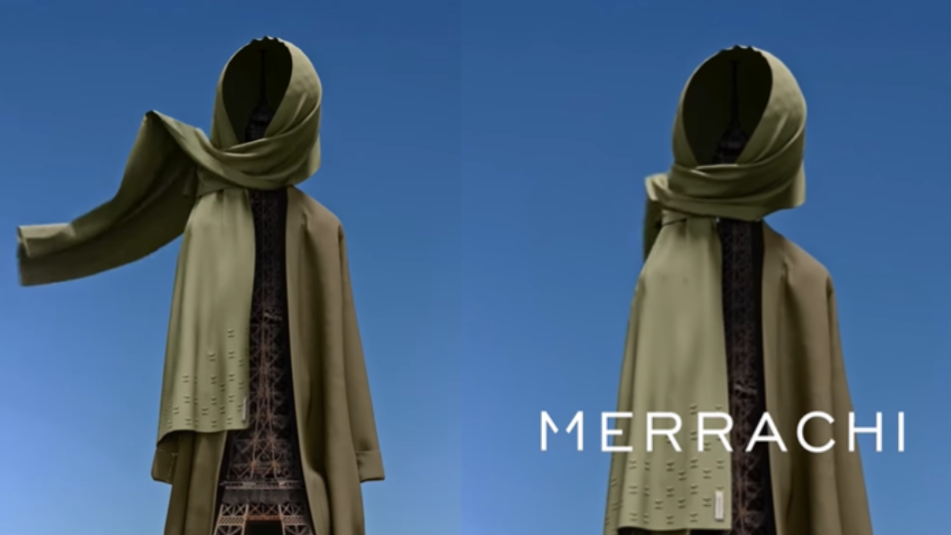 Video: Eiffel Tower wears Islamic hijab in controversial ad | Al Bawaba