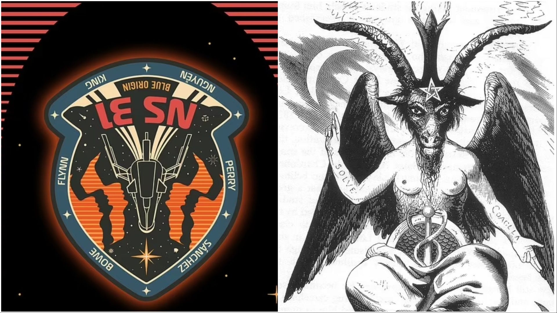 The dark side of Blue Origin's spacesuit: Worshipping devil or rocket ...