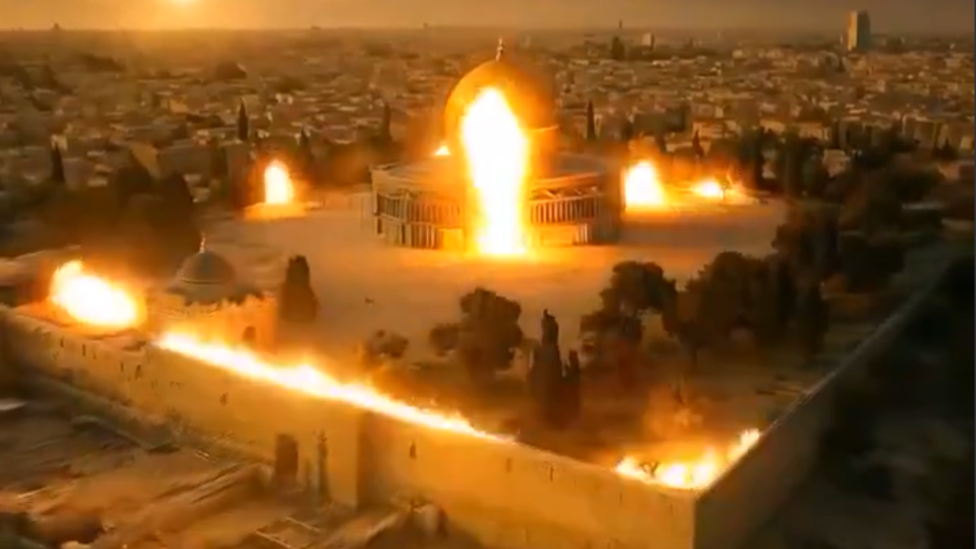 Destruction of Al-Aqsa Mosque: Israeli campaign sparks outrage over AI ...