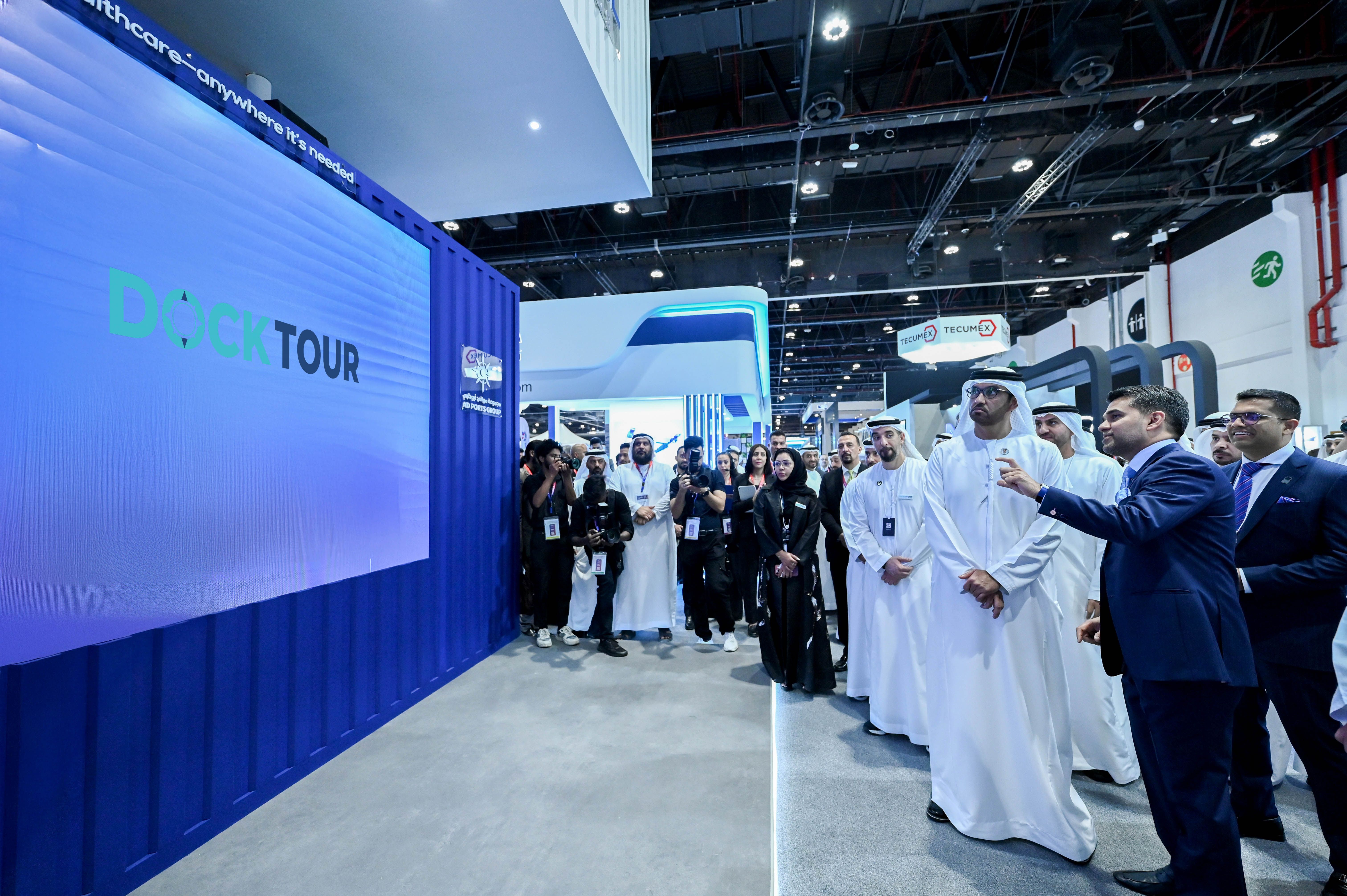 AD Ports Group and Burjeel Holdings Launch DOCKTOUR at Make it in the ...