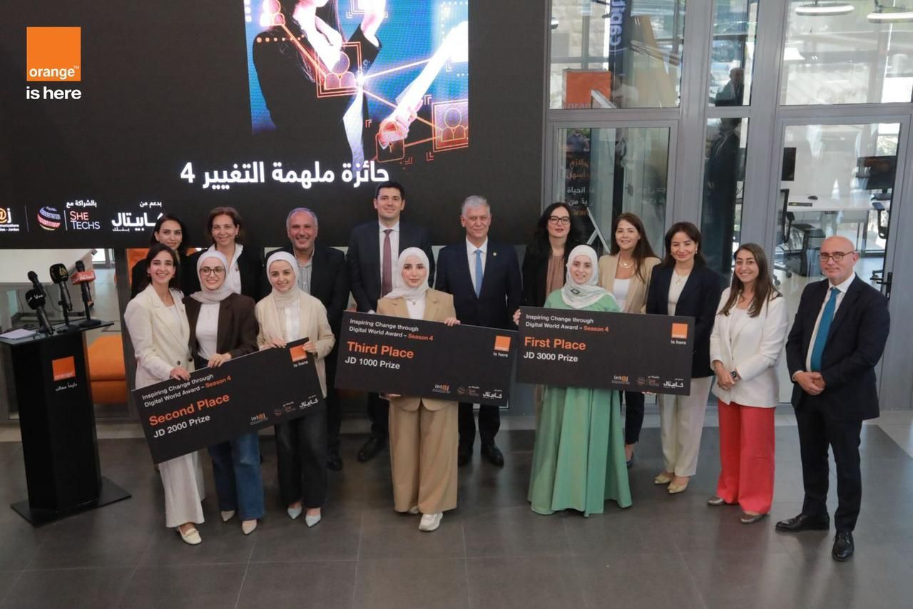 Orange Jordan announces the winners of the 2025 "Inspiring Change ...
