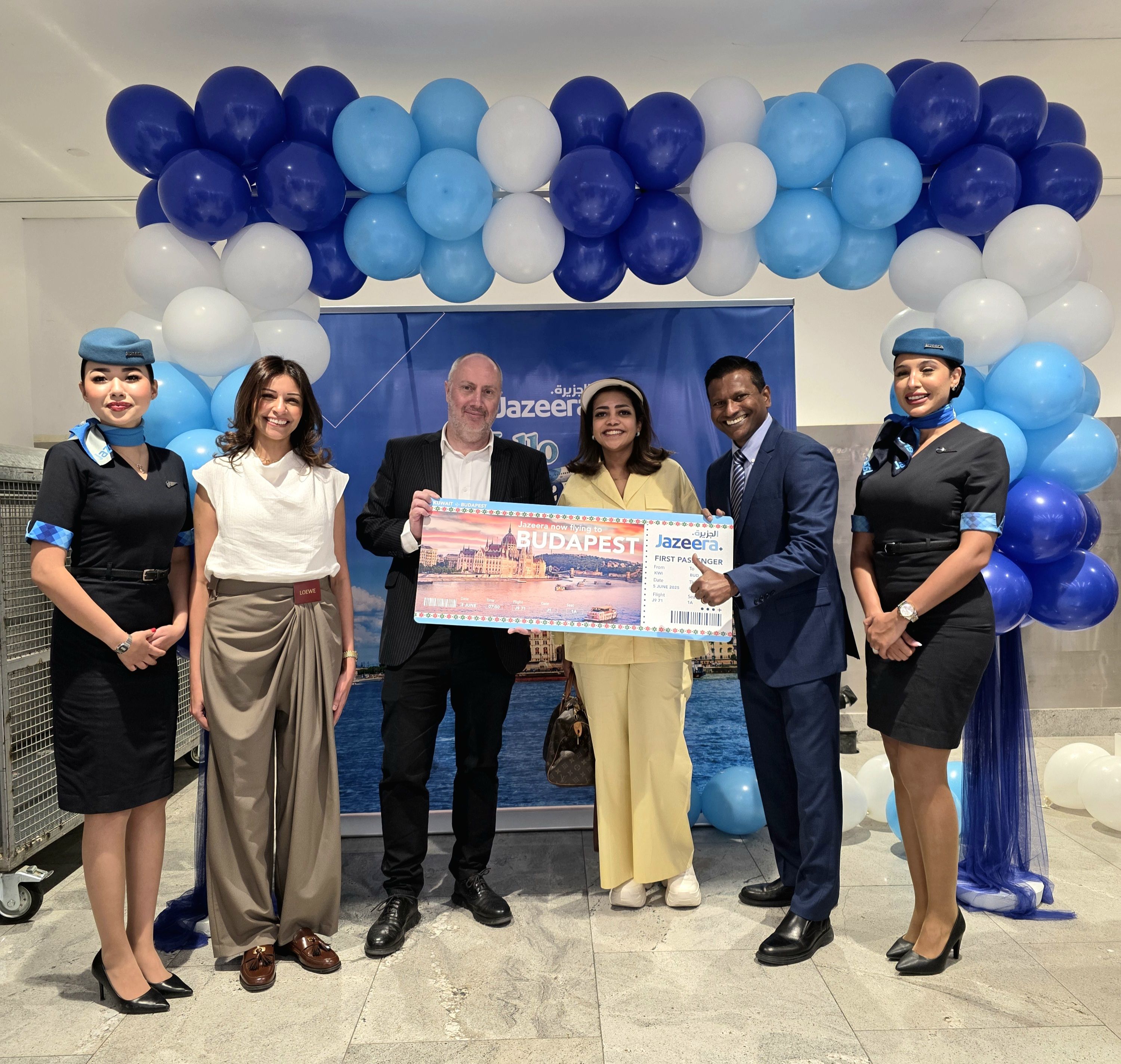 Jazeera Airways First Direct Flight to Budapest Takes Off | Al Bawaba