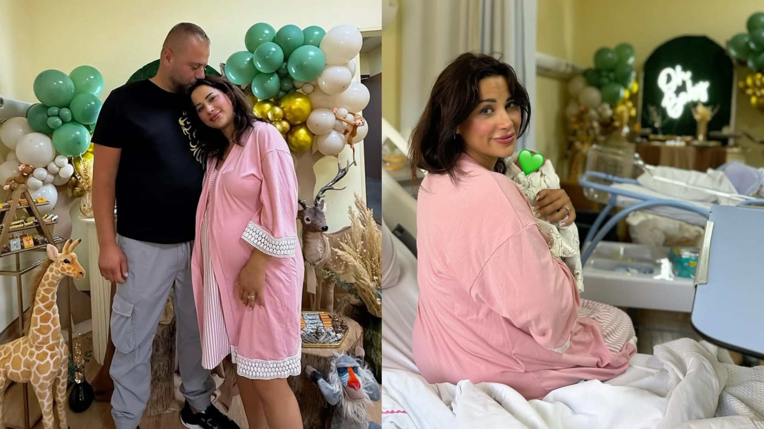 Shrouq and "Dr. Food" welcome their second child, controversial delivery video again | Al Bawaba