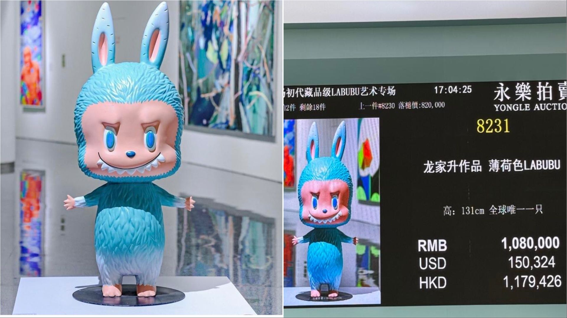 Rare Labubu version sold for $150,000 | Al Bawaba