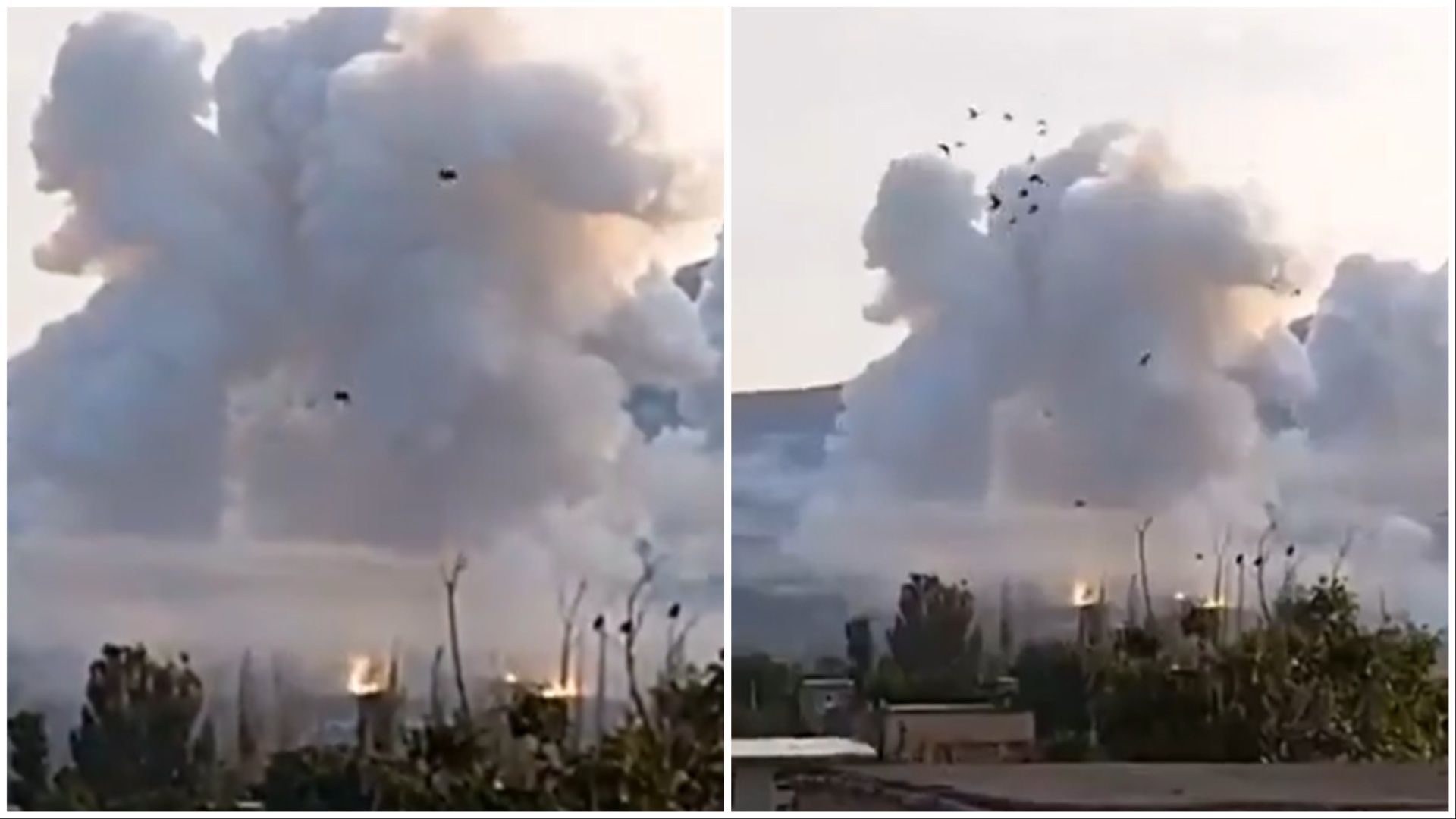 Video: huge fire erupts at Iran's Tabriz refinery after Israeli attack ...