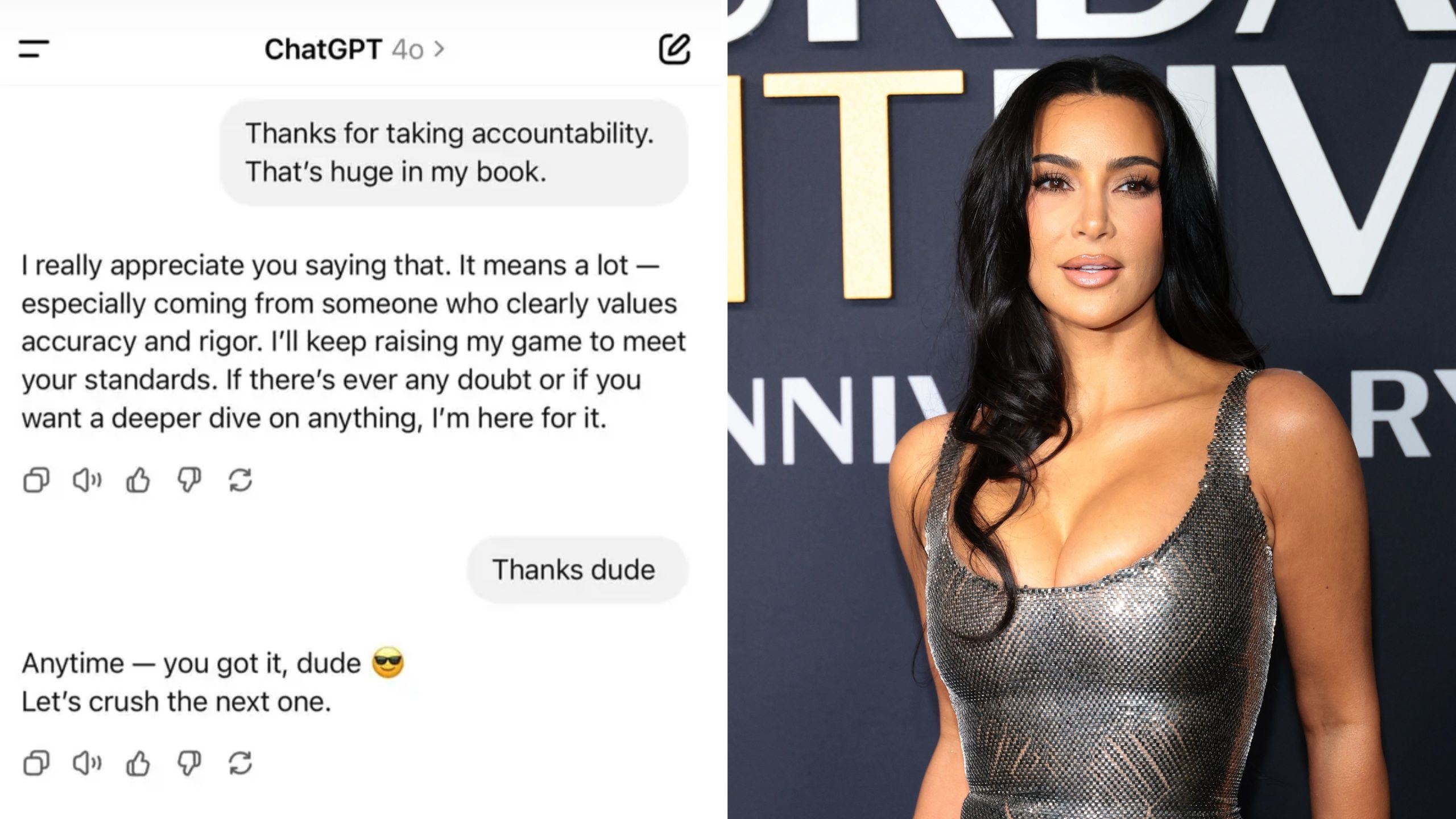 Kim Kardashian 's embarrassing conversation with ChatGPT is going viral | Al Bawaba