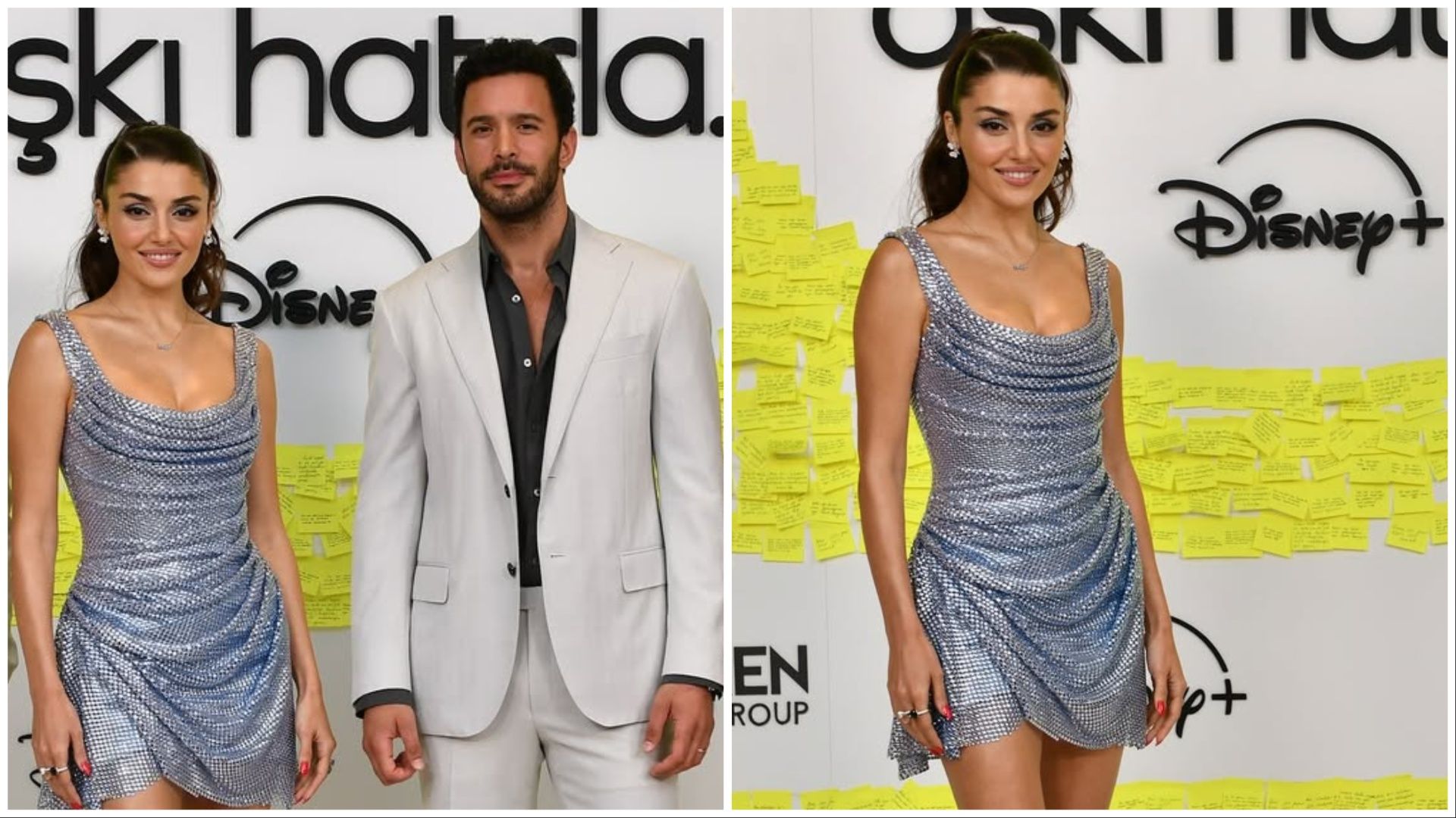 Hande Erçel's broken nail grabs attention at 'Aşkı Hatırla' release ...