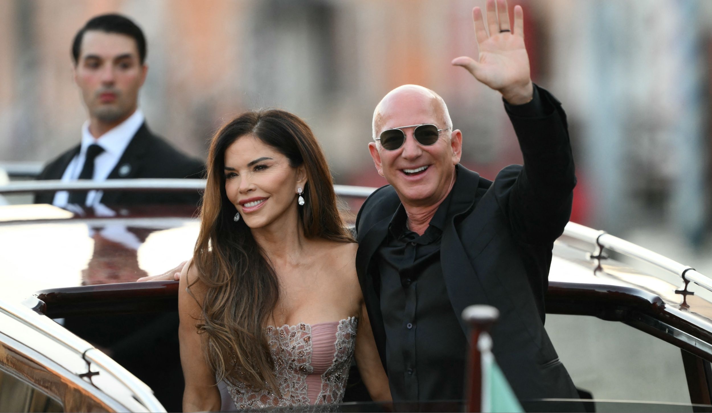 Lauren Sanchez, Queen Rania, and Kim Kardashian dazzle in Venice with ...