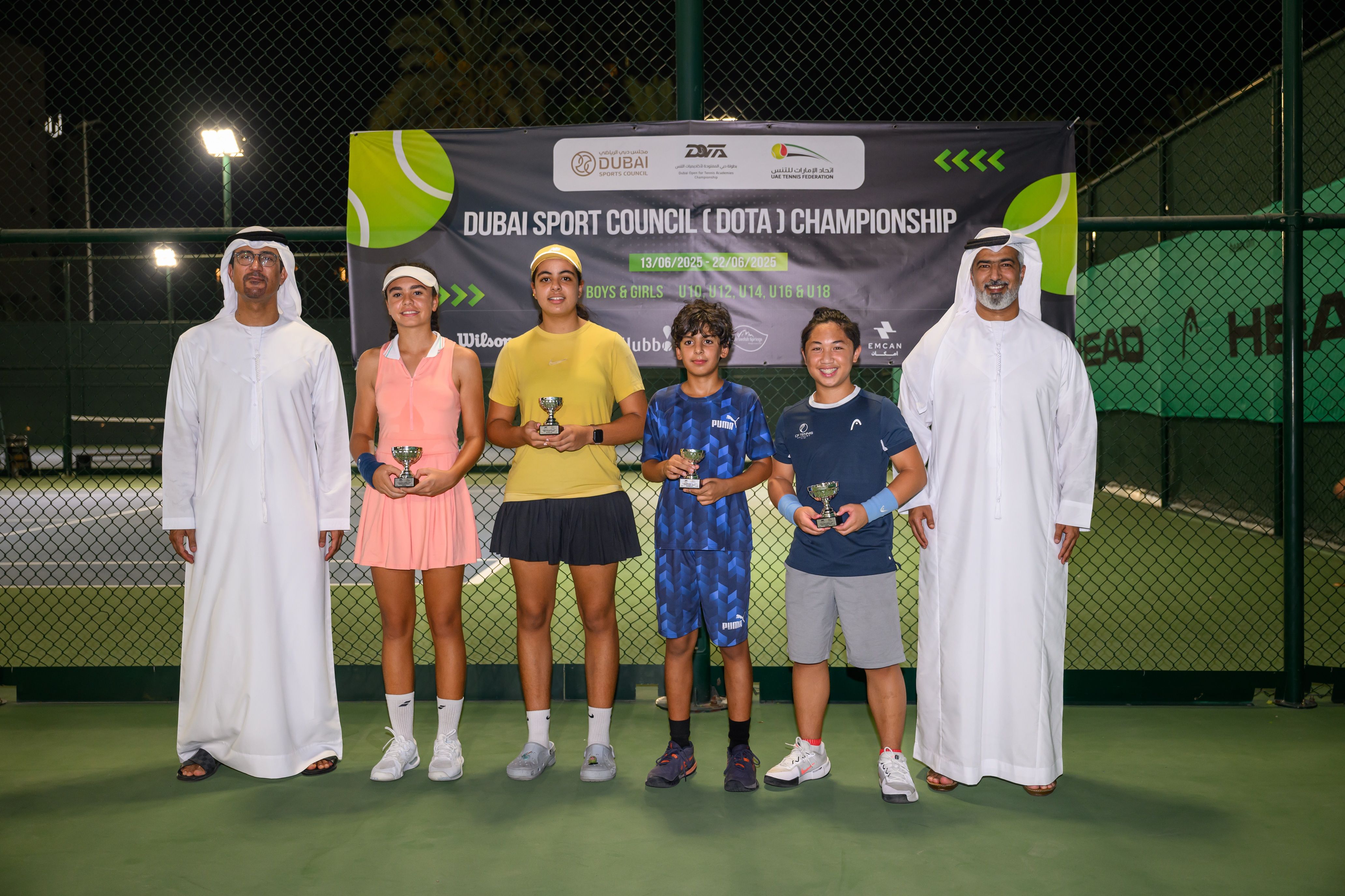 Dubai Open Tennis Academies Championship Concludes with Resounding ...