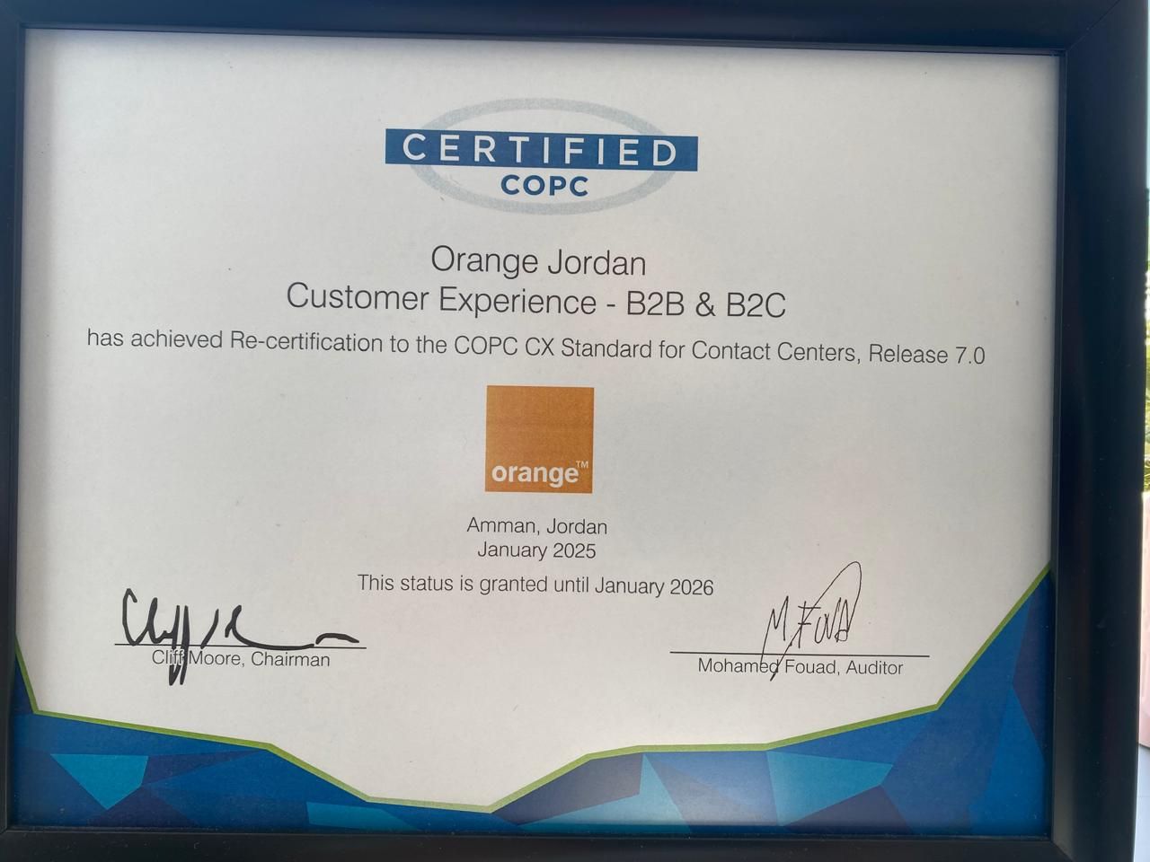 Orange Jordan Continues Its Global Leadership in Customer Service with ...