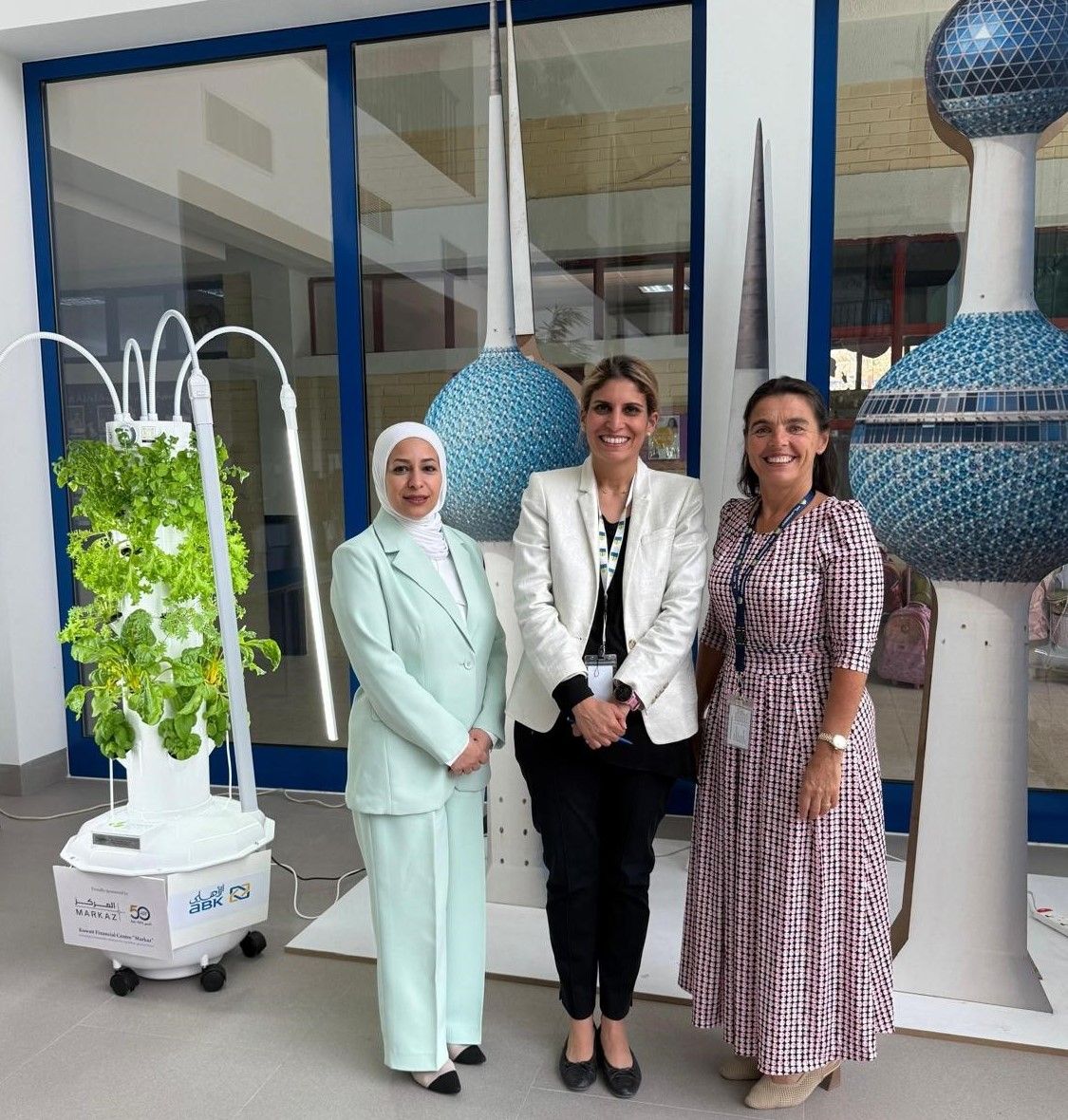 Markaz Sponsors Vertical Farming Facility at The English School to ...