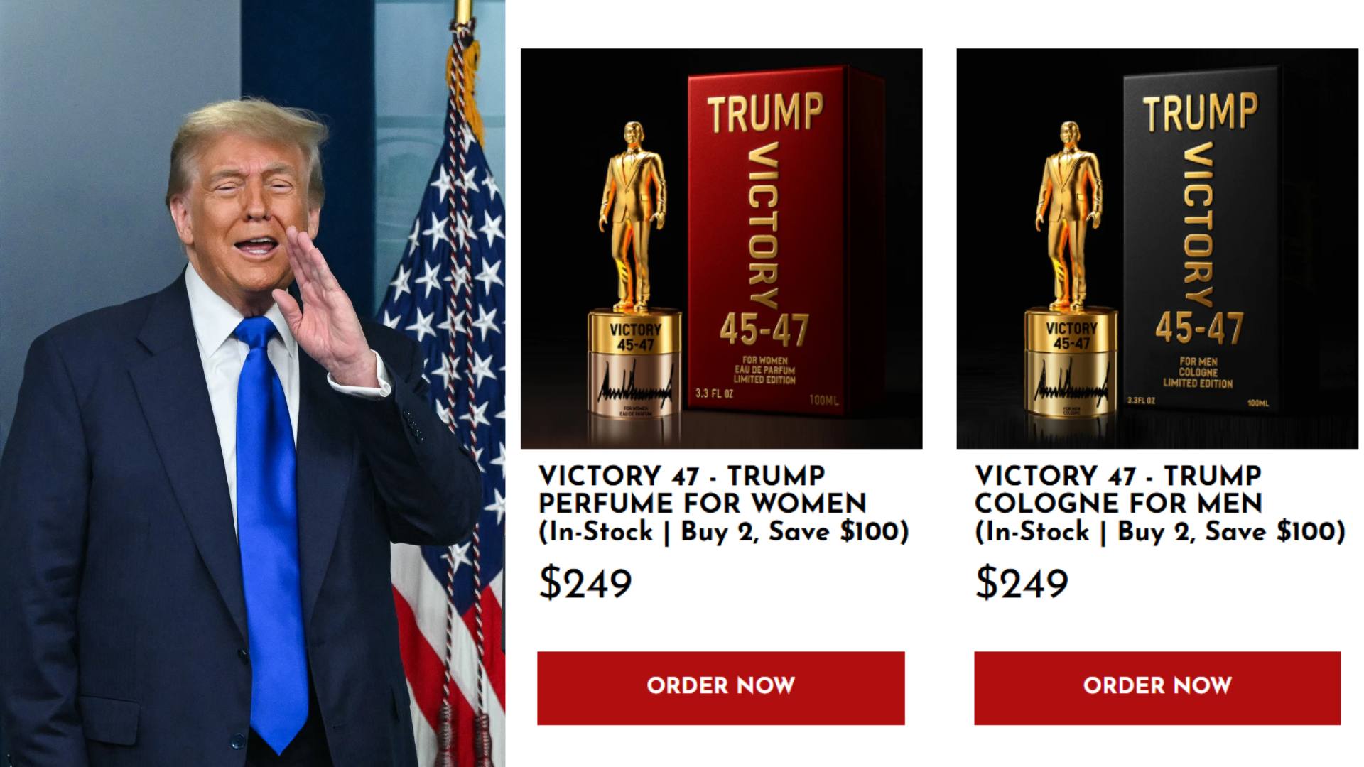 'Trump Fragrances' are here, get yourself a bottle for $250 | Al Bawaba