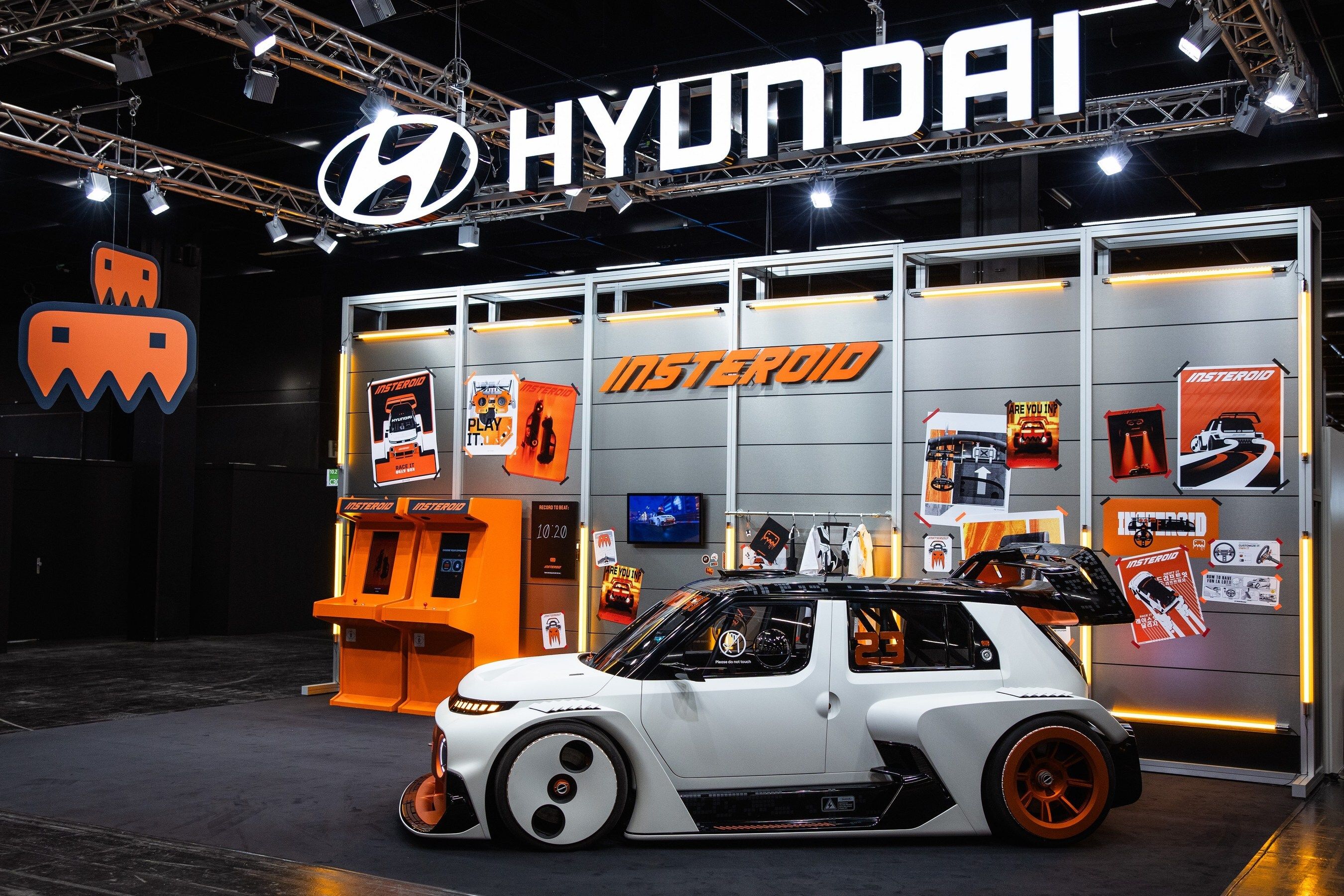 Hyundai Motor Brings Retro Arcade Fun With INSTEROID Concept Car to ...