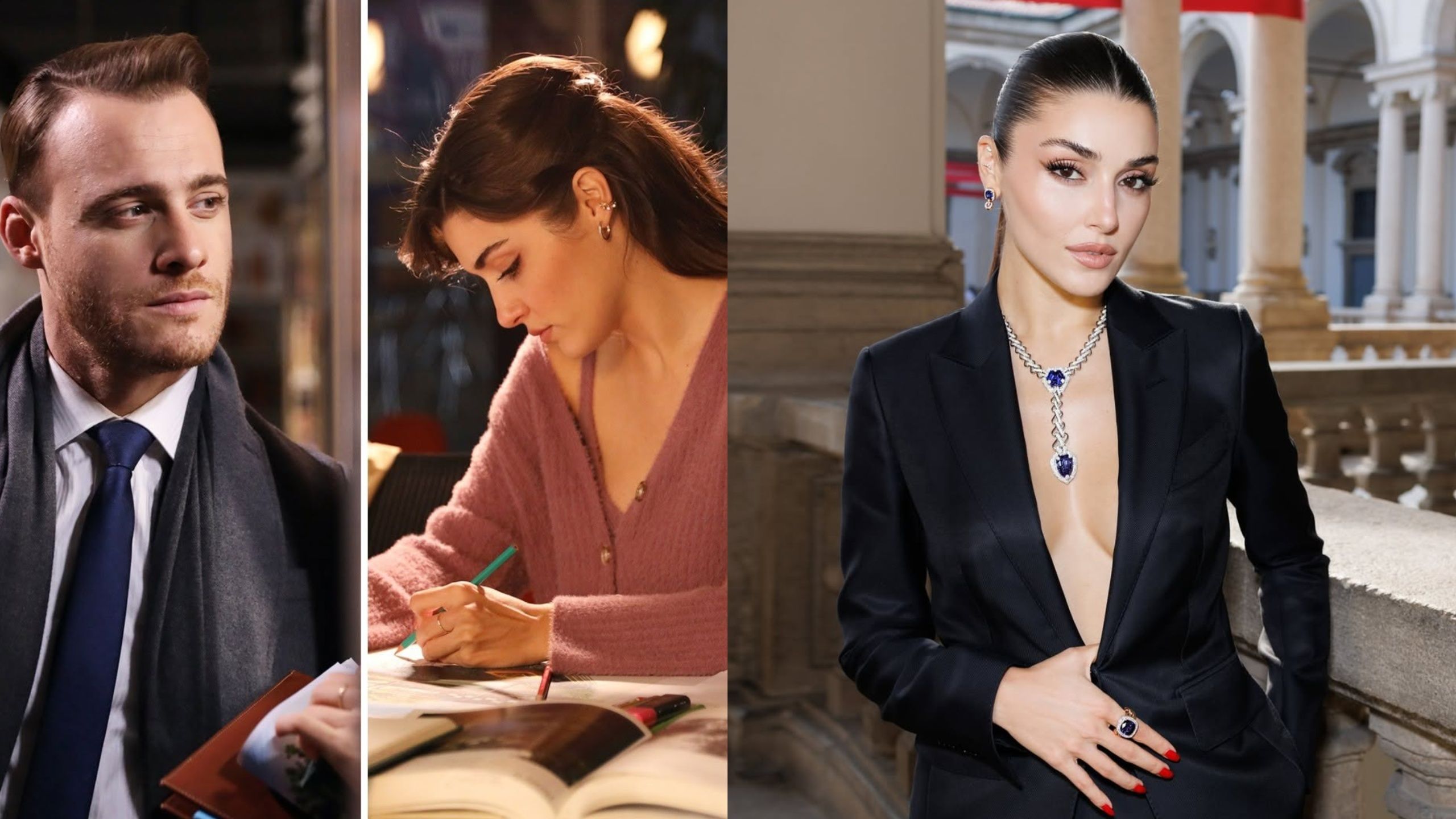 Hande Erçel and Kerem Bürsin spark reunion rumors after funeral ...