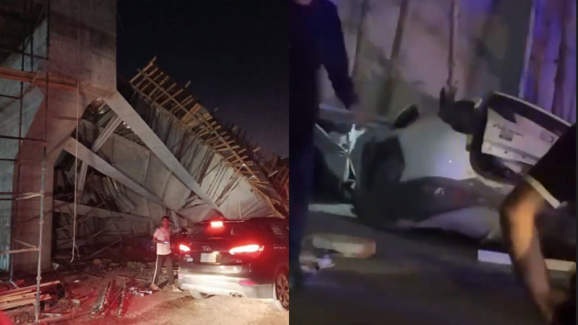 Video: Bridge collapses in Iraq's Karbala, killing 3 and injuring 6 ...