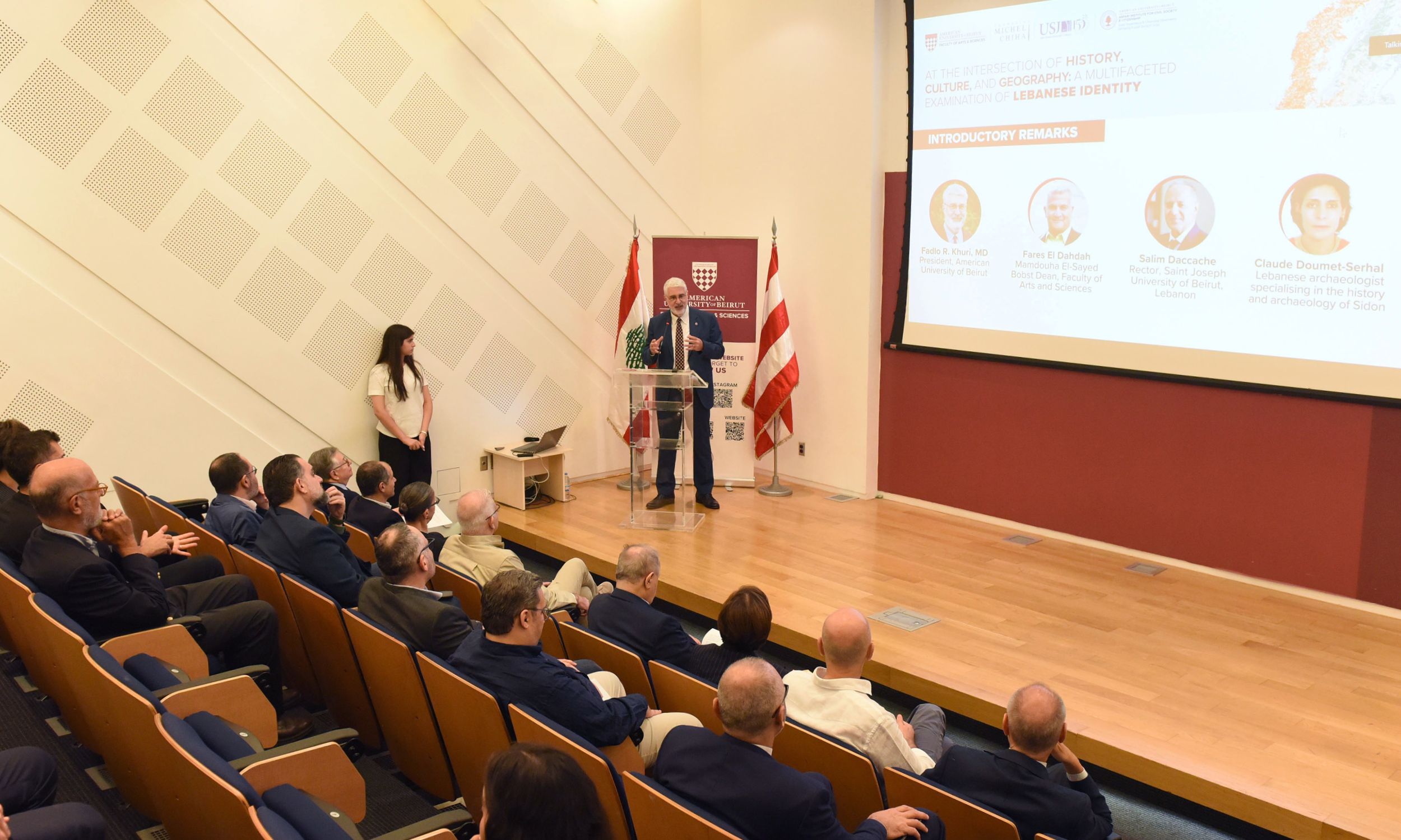 AUB, USJ, and the Michel Chiha Foundation Hold Conference on Lebanon’s ...