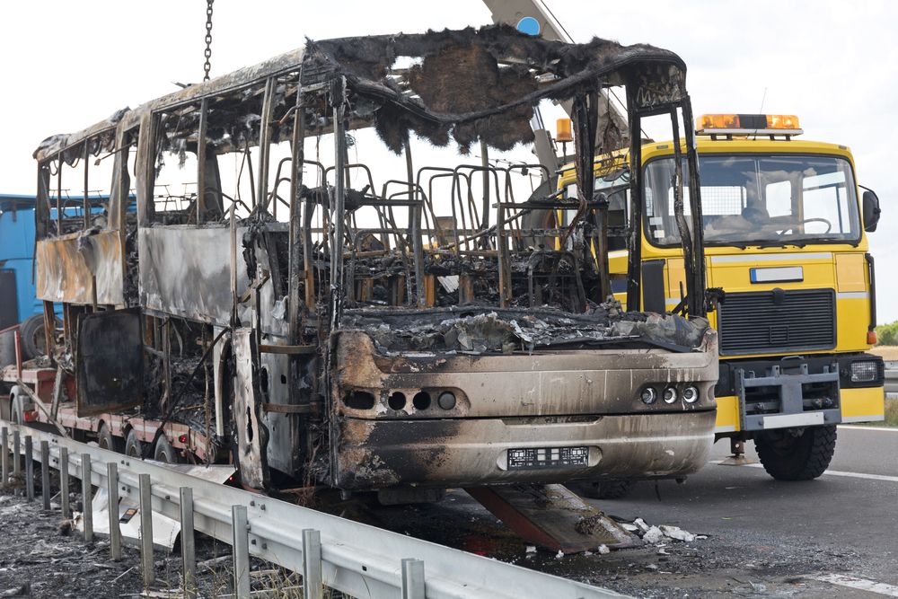 20 burnt in deadly bus fire in India’s Rajasthan | Al Bawaba