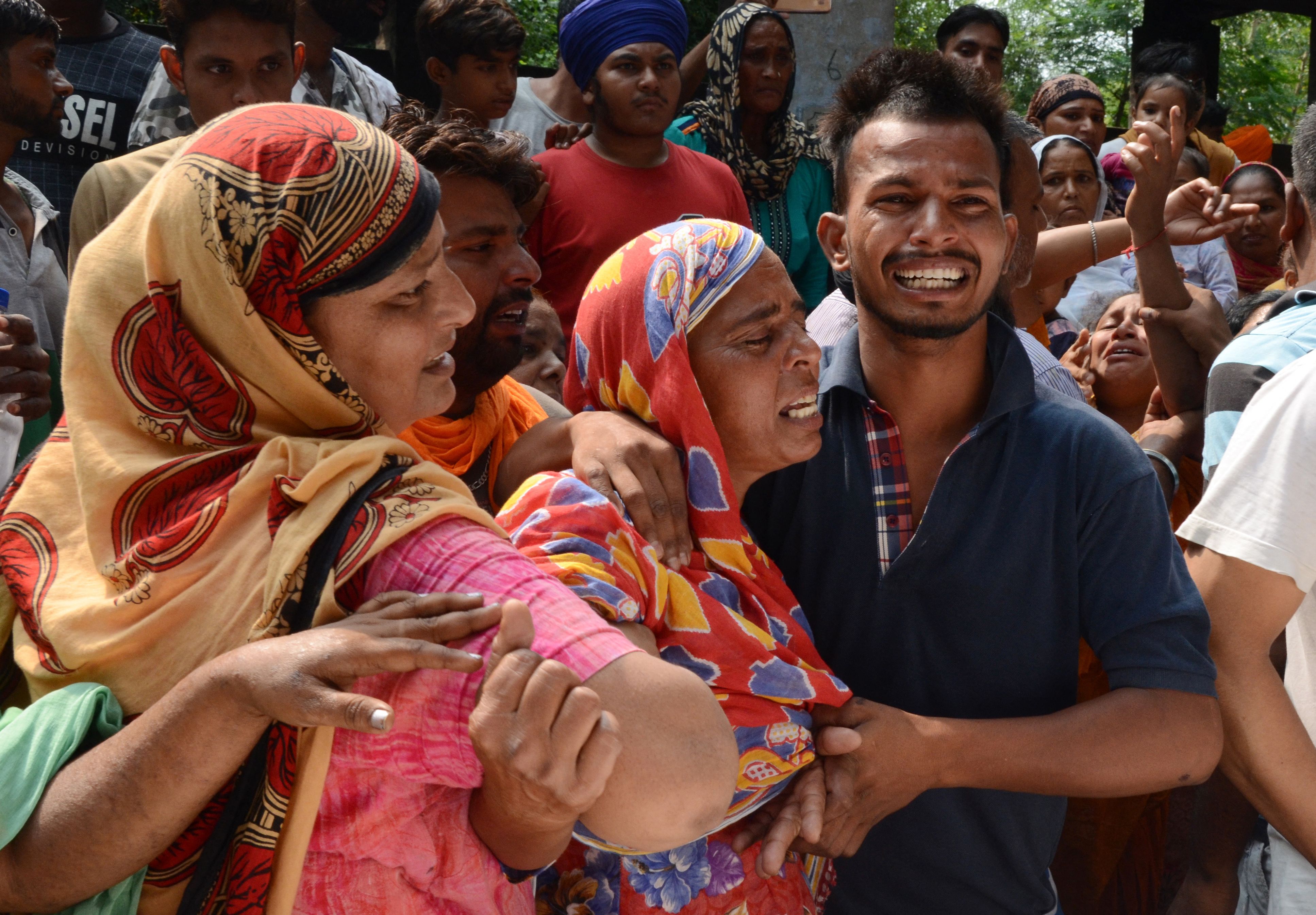 Six workers burned alive in massive firecracker factory blast in India ...