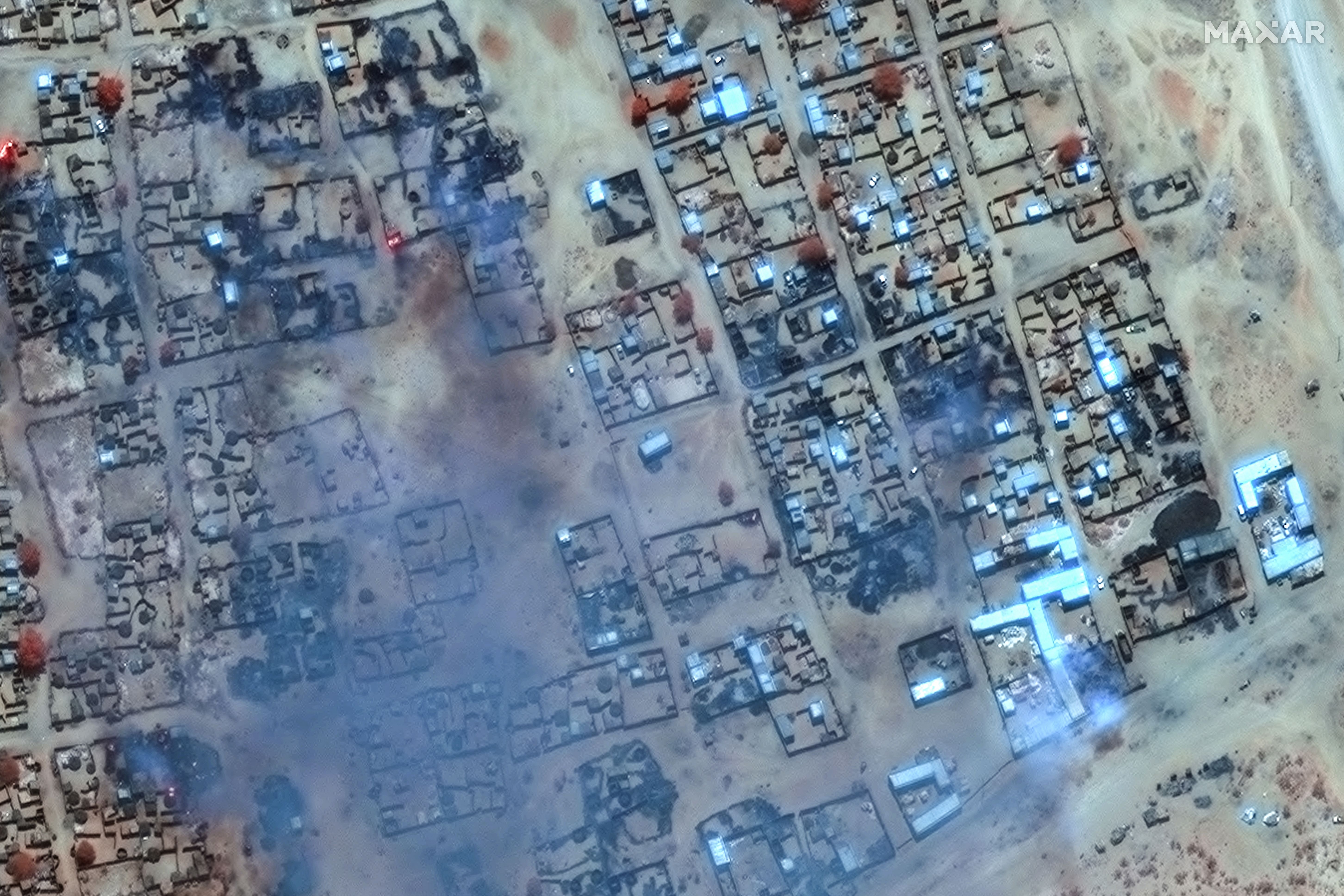 Satellite Images show 'pools of blood' in Al Fashir as 450 killed ...