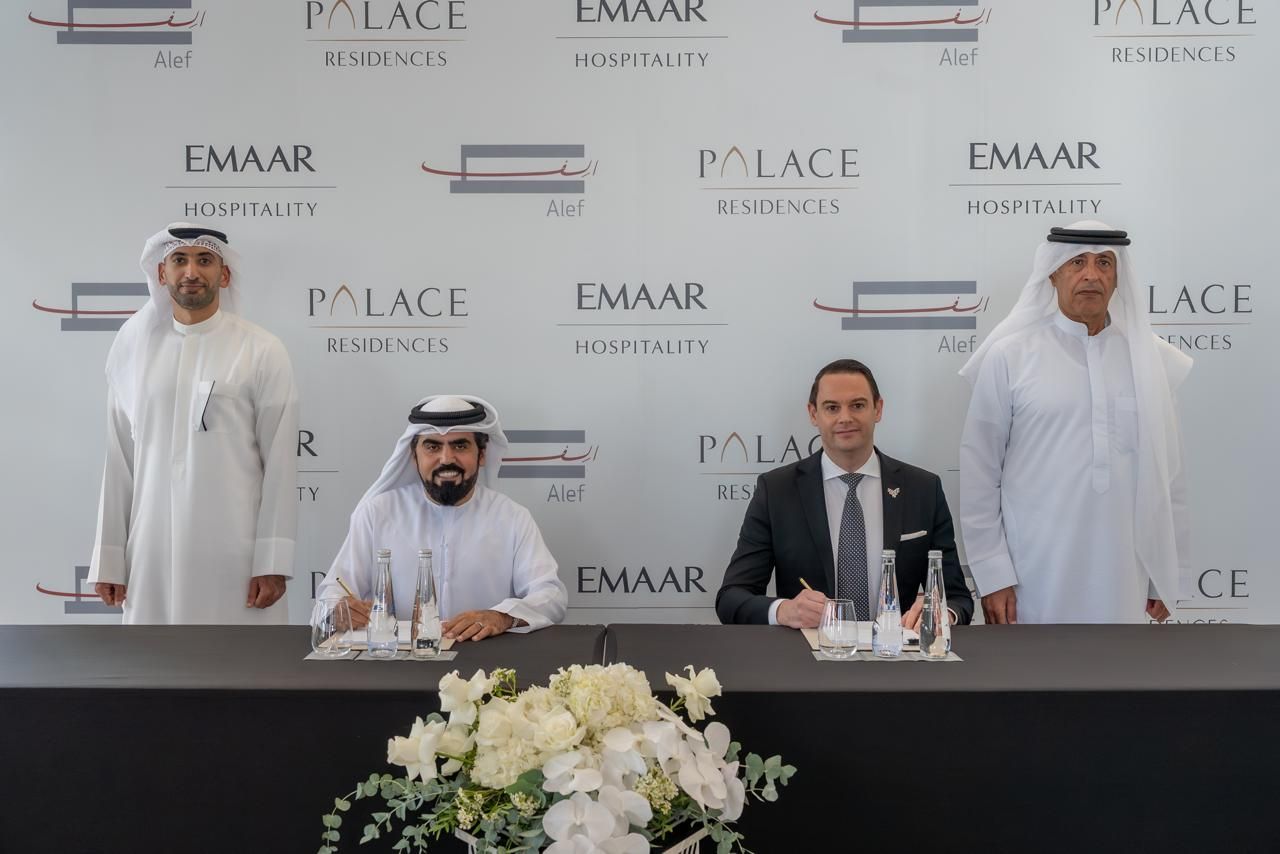 Emaar Hospitality Group and Alef Group forge strategic alliance to introduce Palace Residences ...